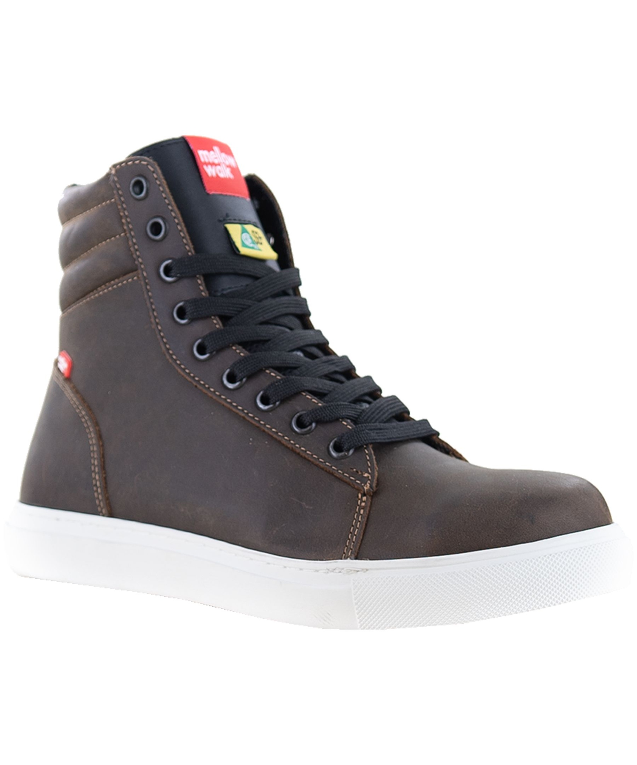 Mellow Walk Women's Jessica Steel Toe Composite Plate SD Hi Top Shoes ...
