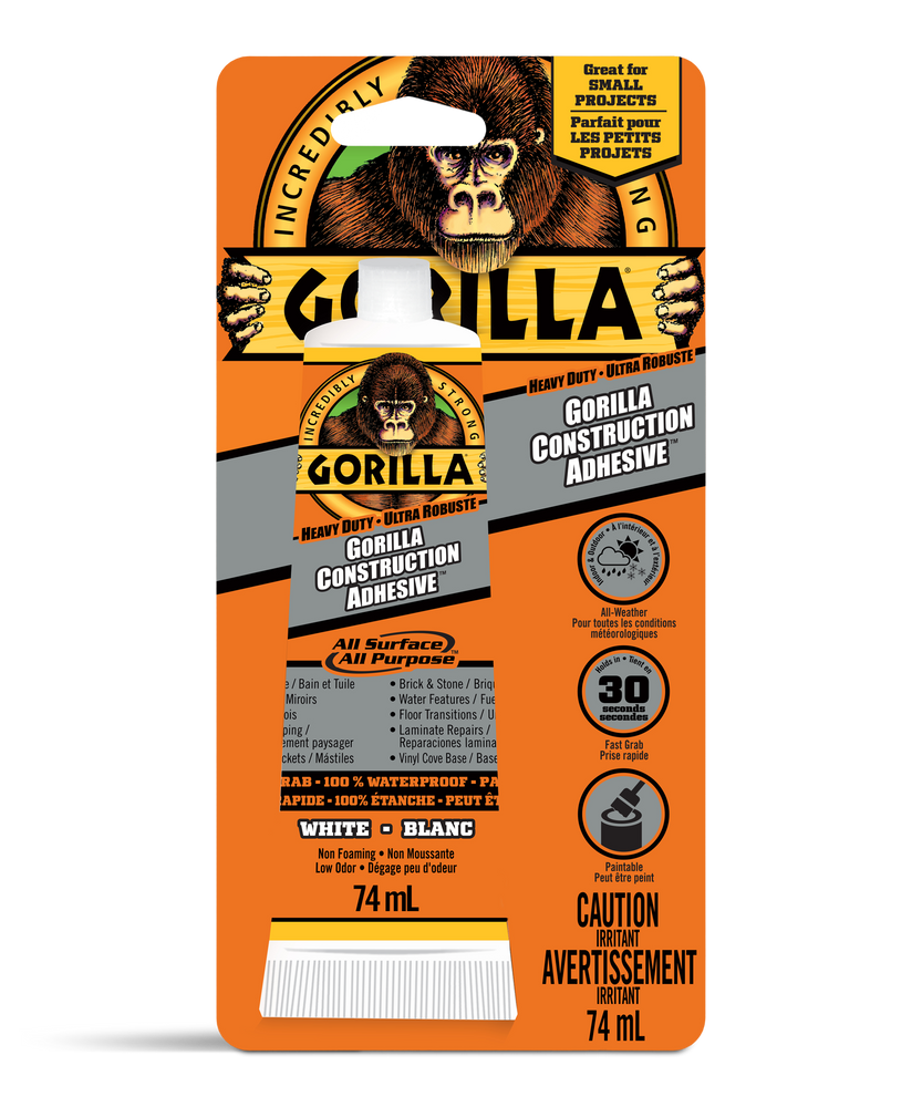 Gorilla Glue 74 Ml Construction Adhesive | Marks