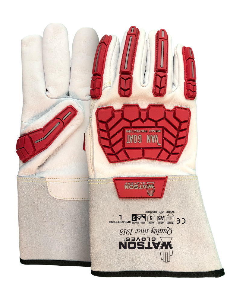 Watson Gloves Van Goat Ansi Cut A5 Goatskin Gauntlet Gloves | Marks