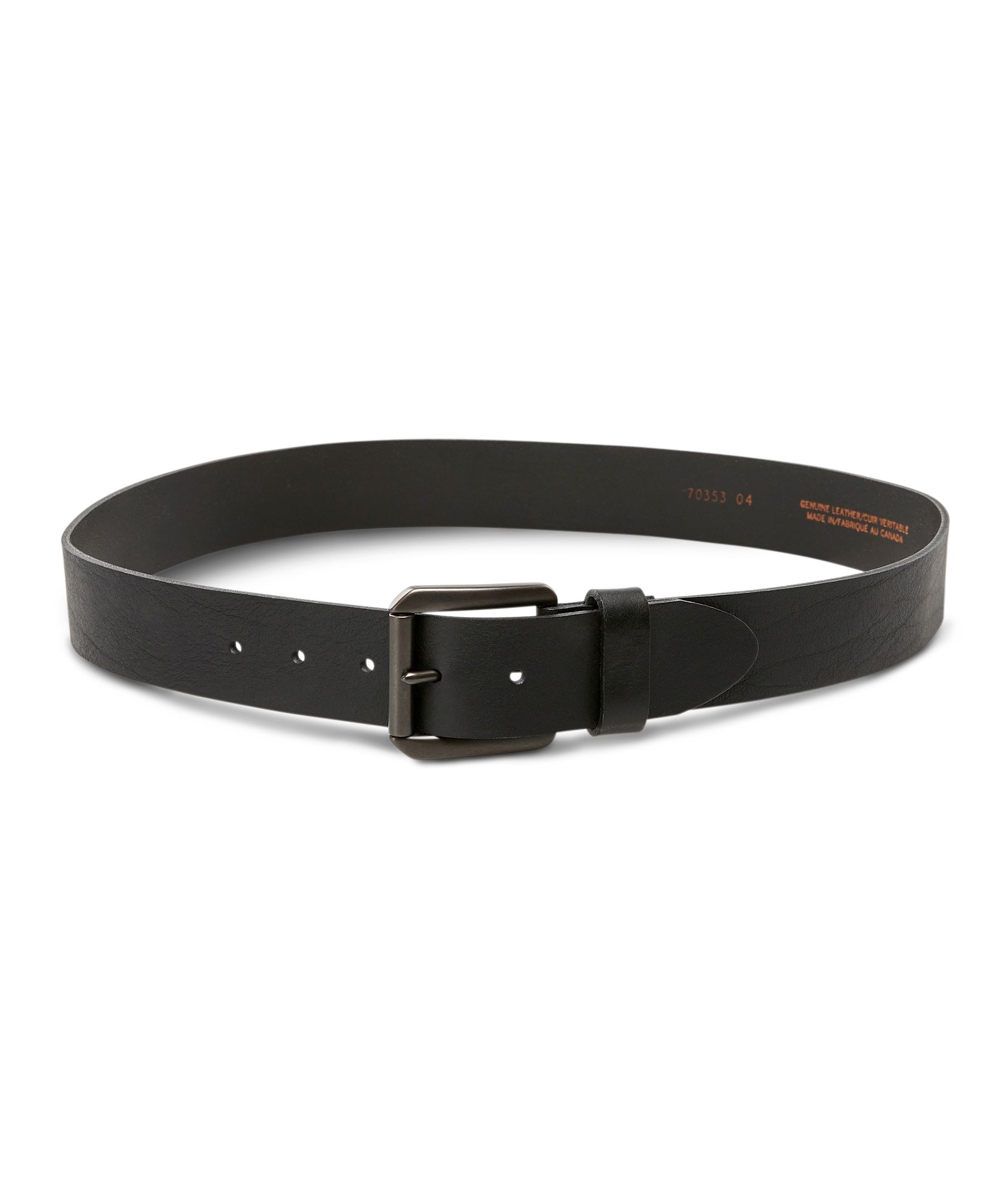 Ceinture Denver Hayes en cuir pleine fleur | L’Équipeur