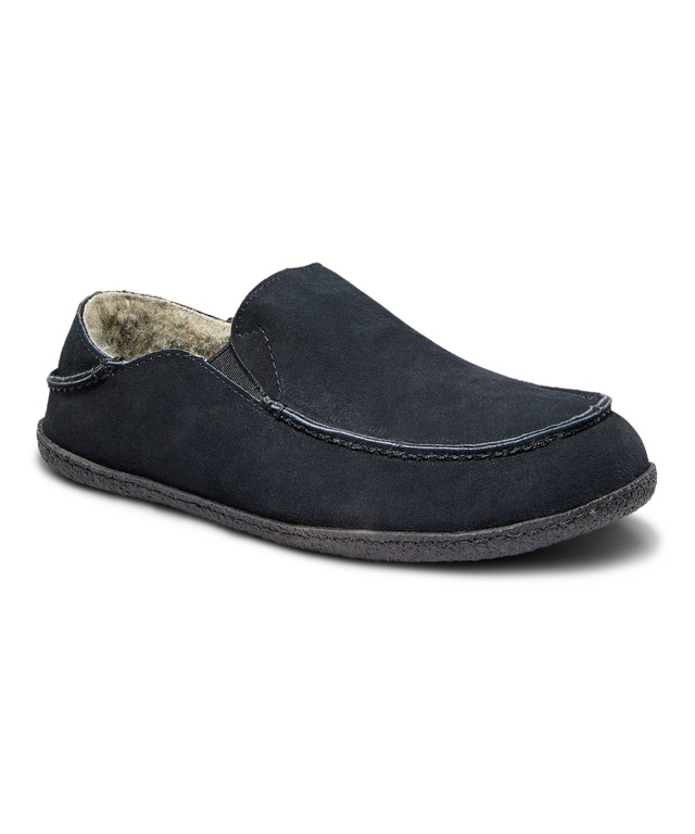 WindRiver Men's Suede Faux Fur Slippers | Mark's