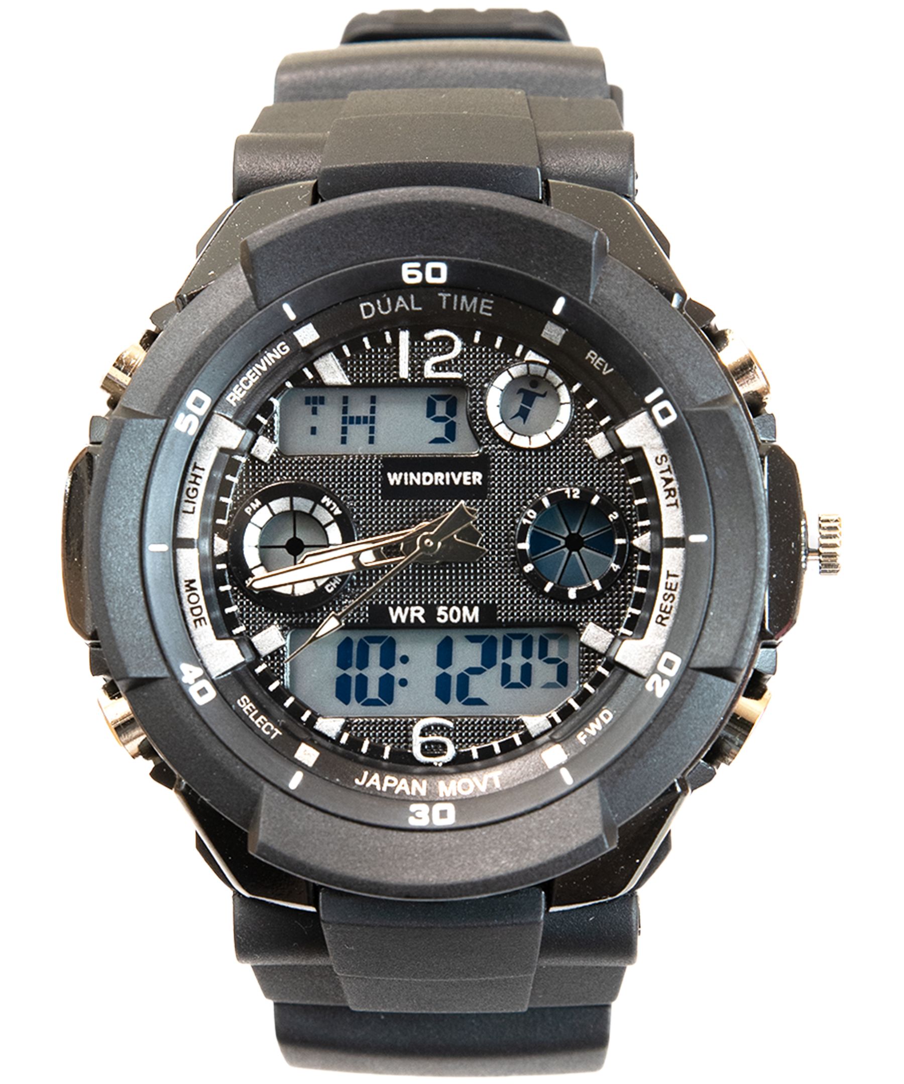 WindRiver Analogue Digital Water Resistant Watch | Marks