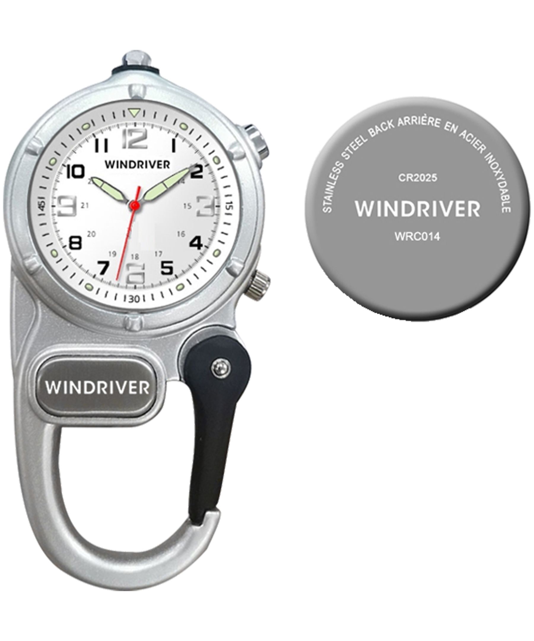 WindRiver Analogue Carabiner Watch | Mark's