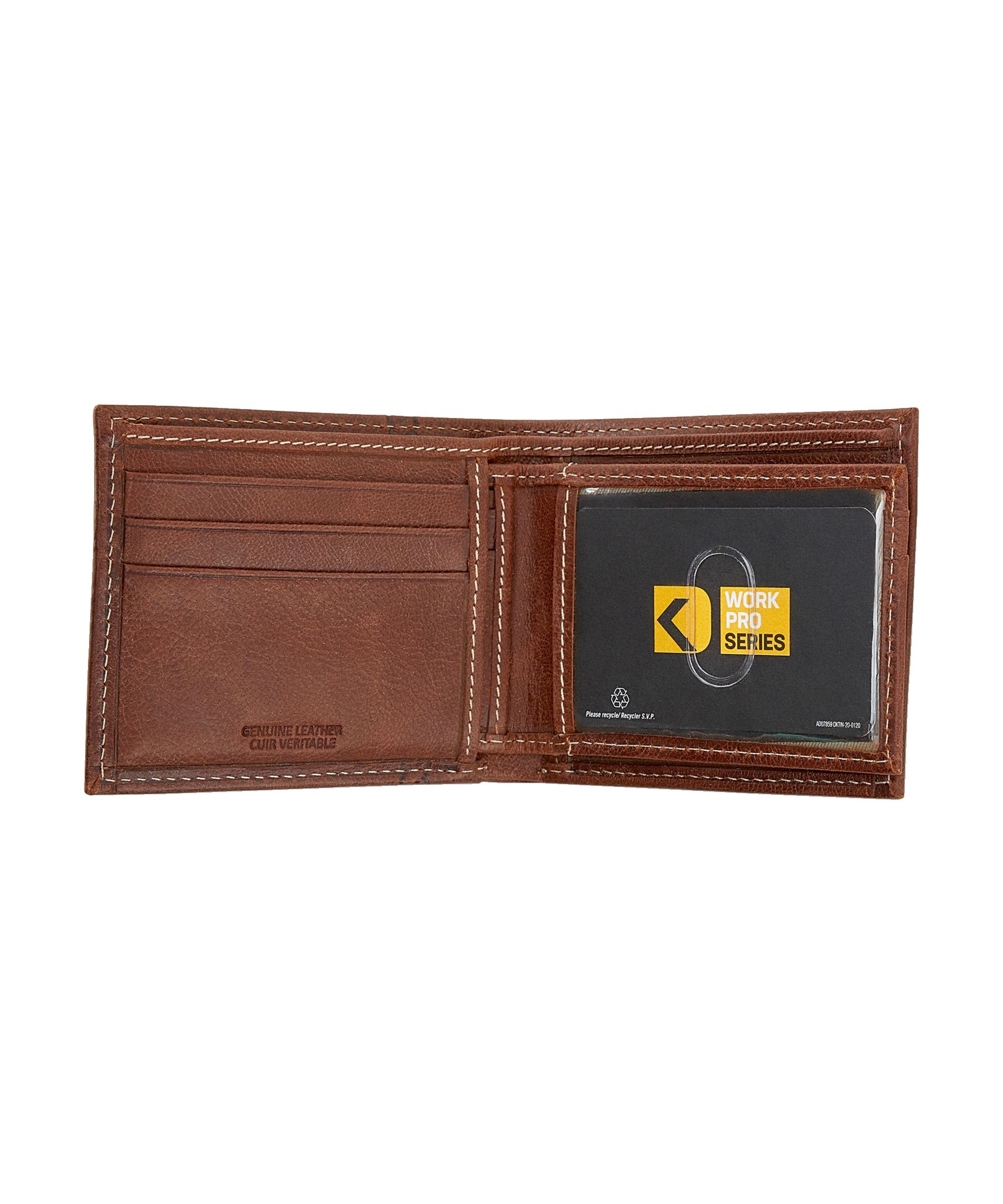 Dakota WorkPro Series Antique Billfold Pullout ID Leather Wallet | Mark's