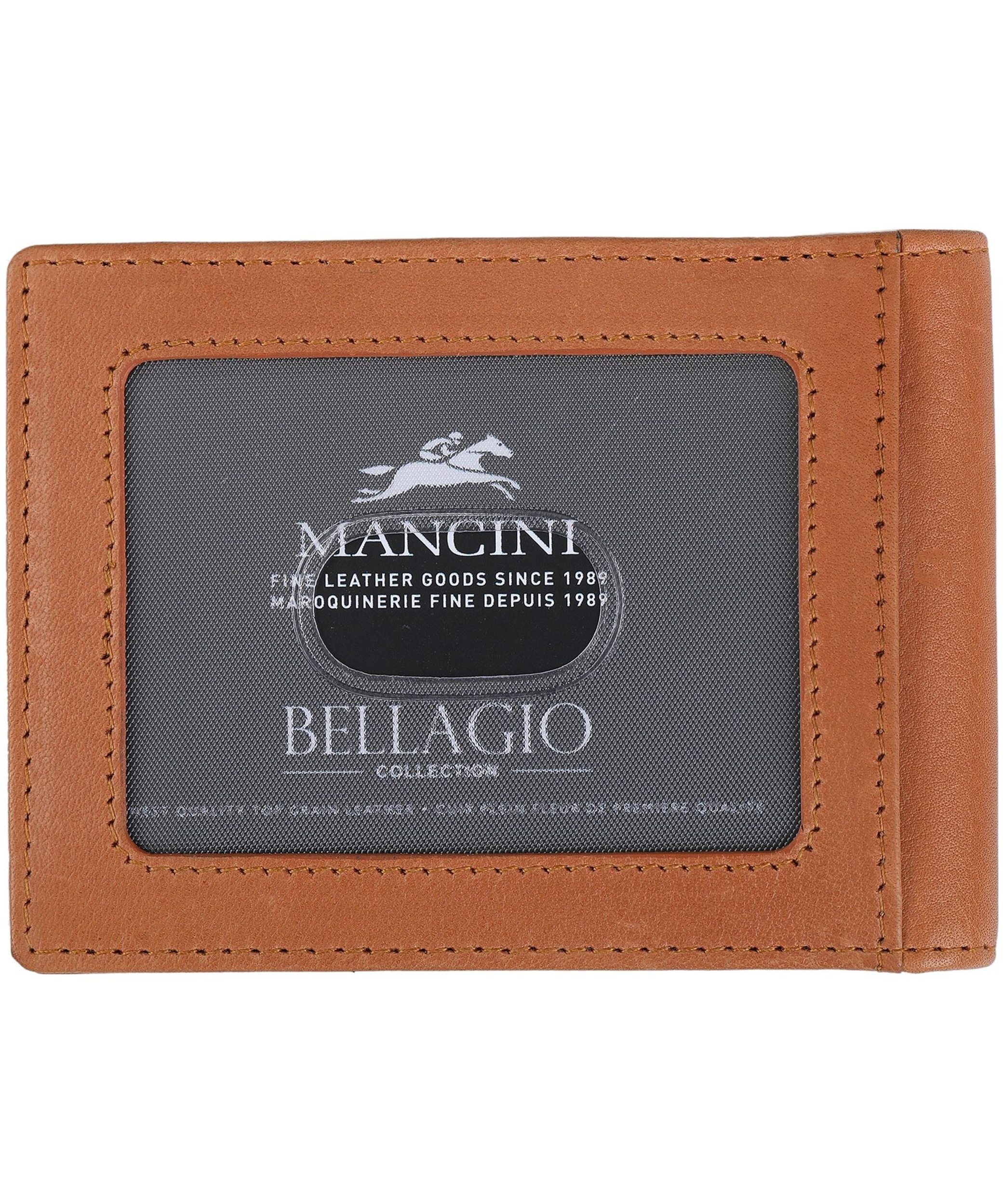 Mancini Bellagio Deluxe RFID Slim Bill Clip | Marks