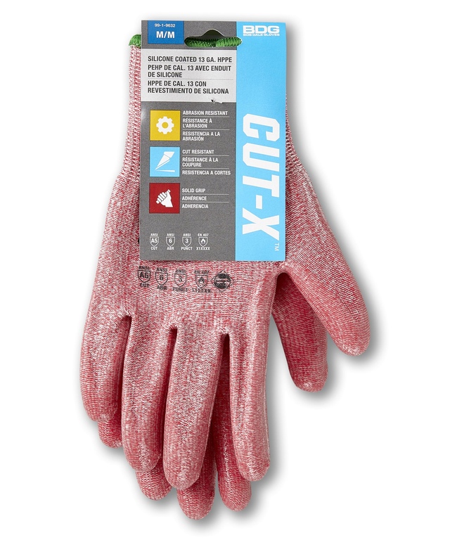 Bob Dale Men's A6 Cut Glove With Silicone Coated Palm | Mark's