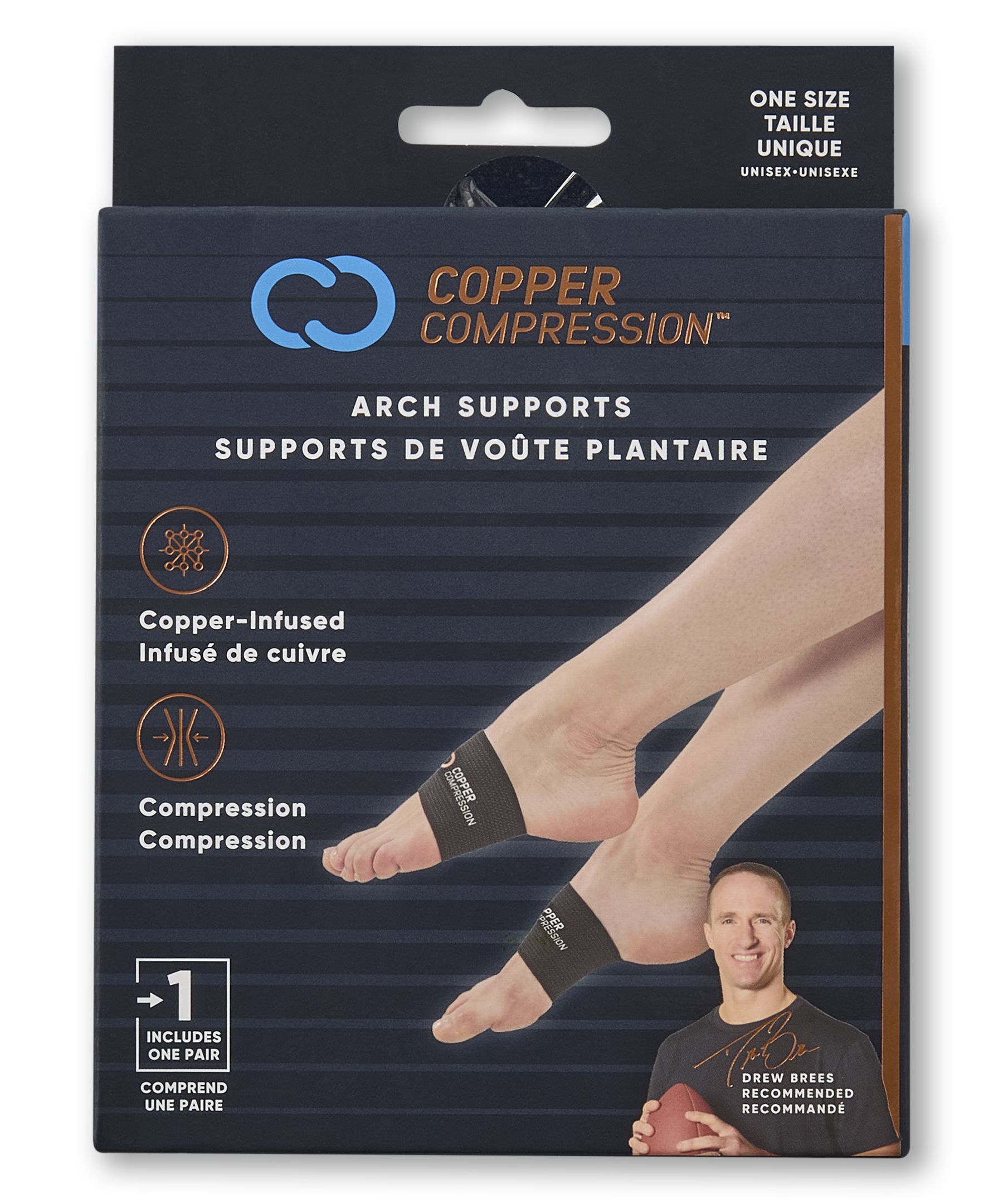 Copper Compression Men's Arch Support | Mark's