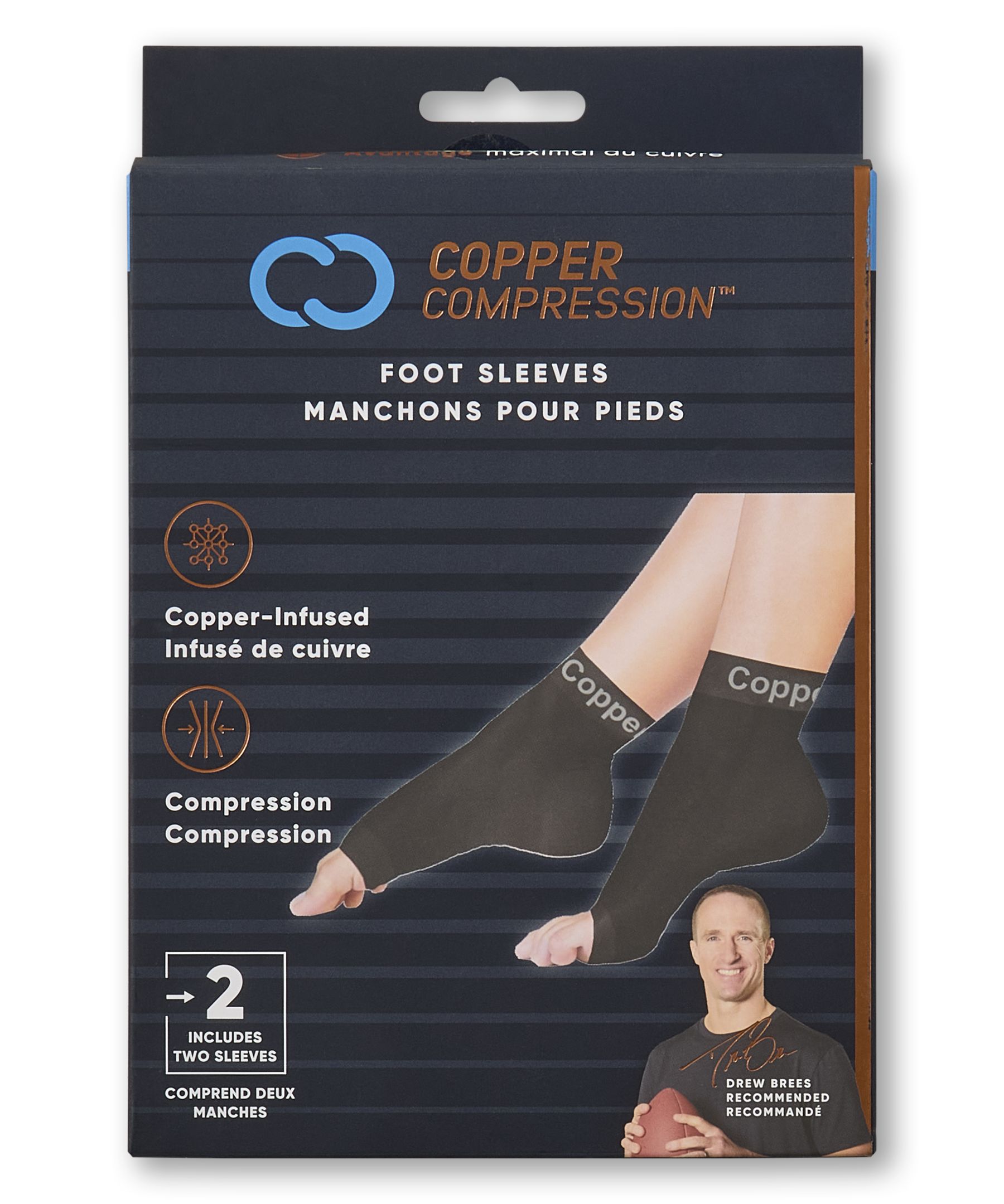 Copper Compression Men's Foot Sleeve | Mark's