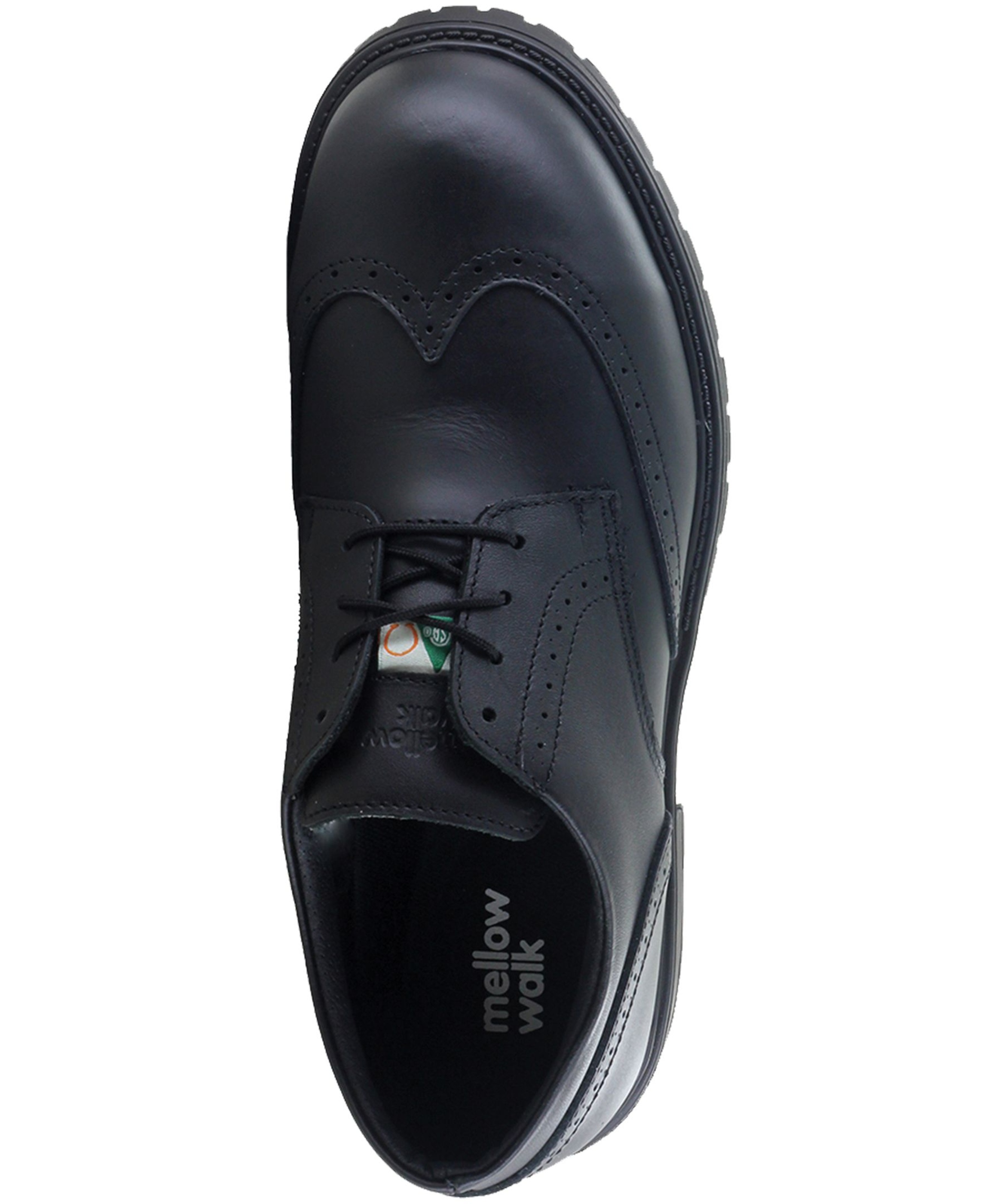 Mellowwalk Men's David Steel Toe Composite Plate Wing Tip Lace Up Work ...