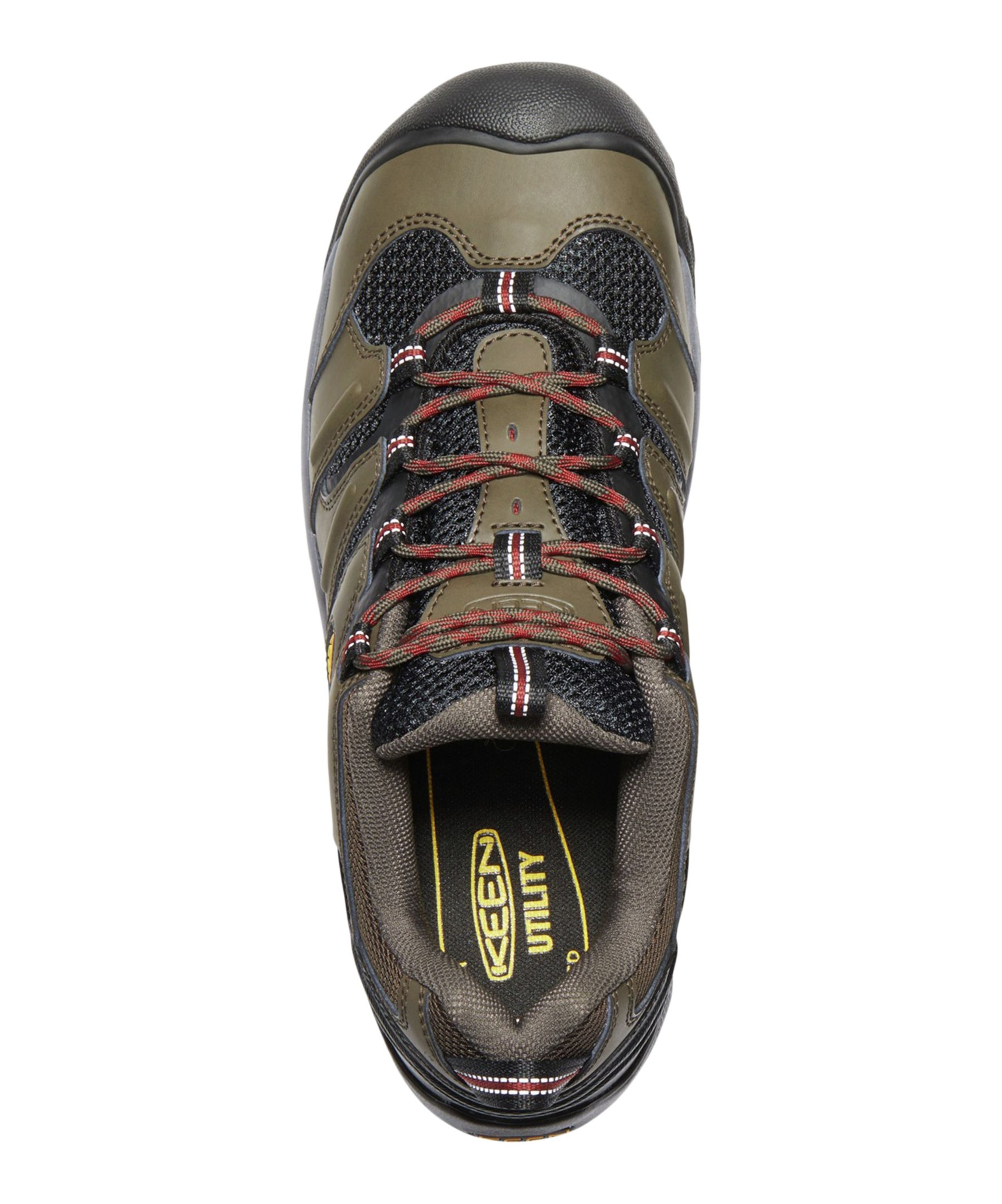 Keen Utility Men's Lansing Mid Steel Toe Composite Plate Hiker Work ...