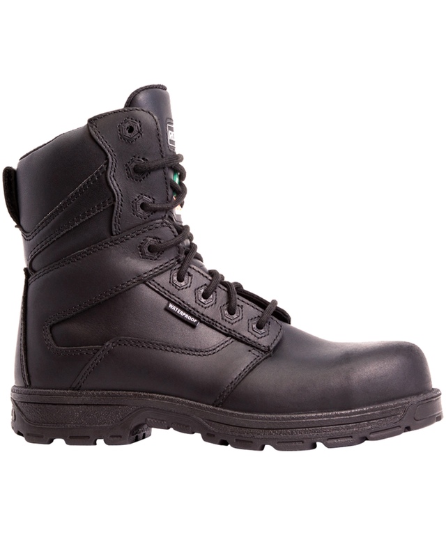 Bottes de travail LP Royer de 8 pouces avec fermeture à glissière et ...