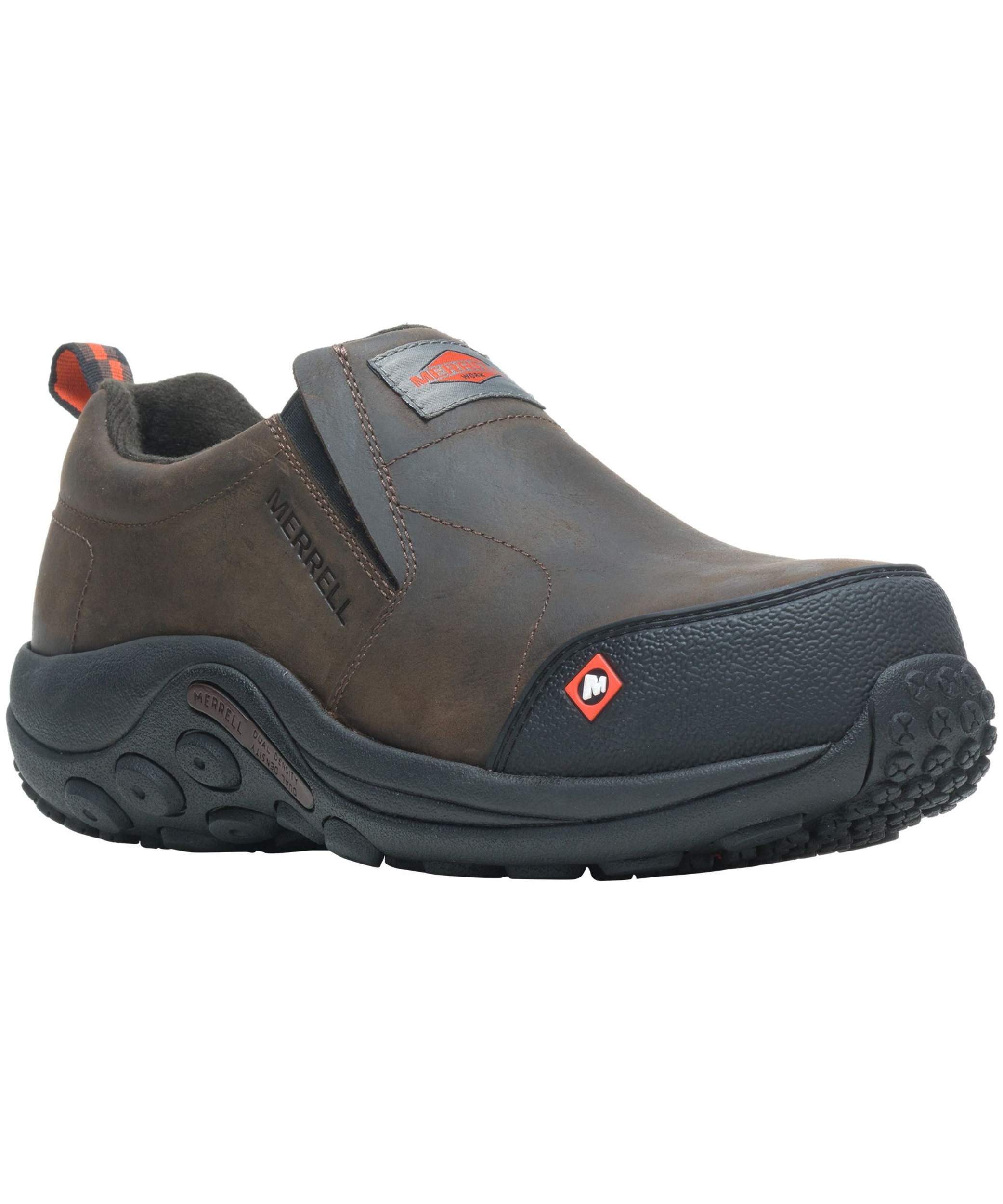 Merrell Work Men's Composite Toe Composite Plate Jungle Moc Wide Fit ...