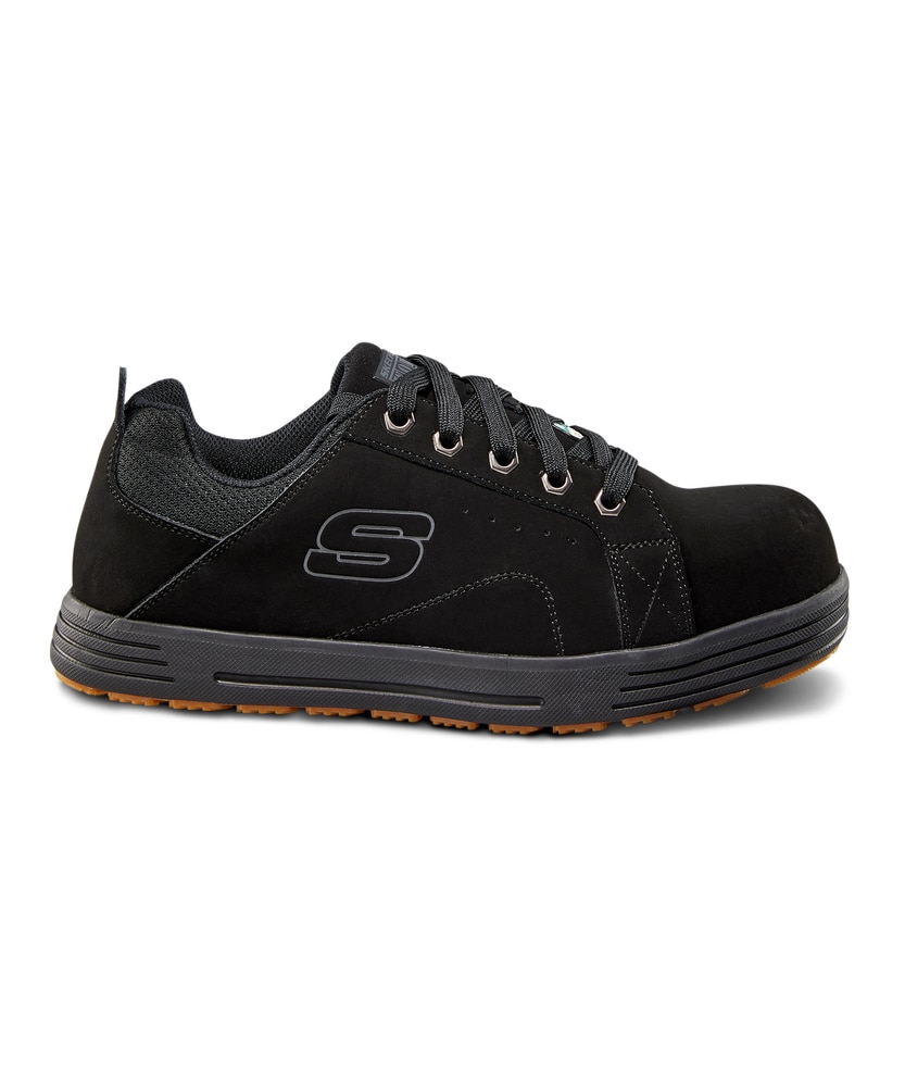 Skechers Work Men's Steel Toe Steel Plate Work Safety Skate Shoes | Marks
