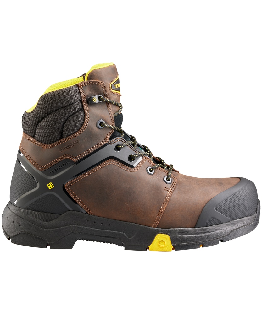 Terra Men's 6 Inch Carbine Composite Toe Composite Plate Waterproof ...