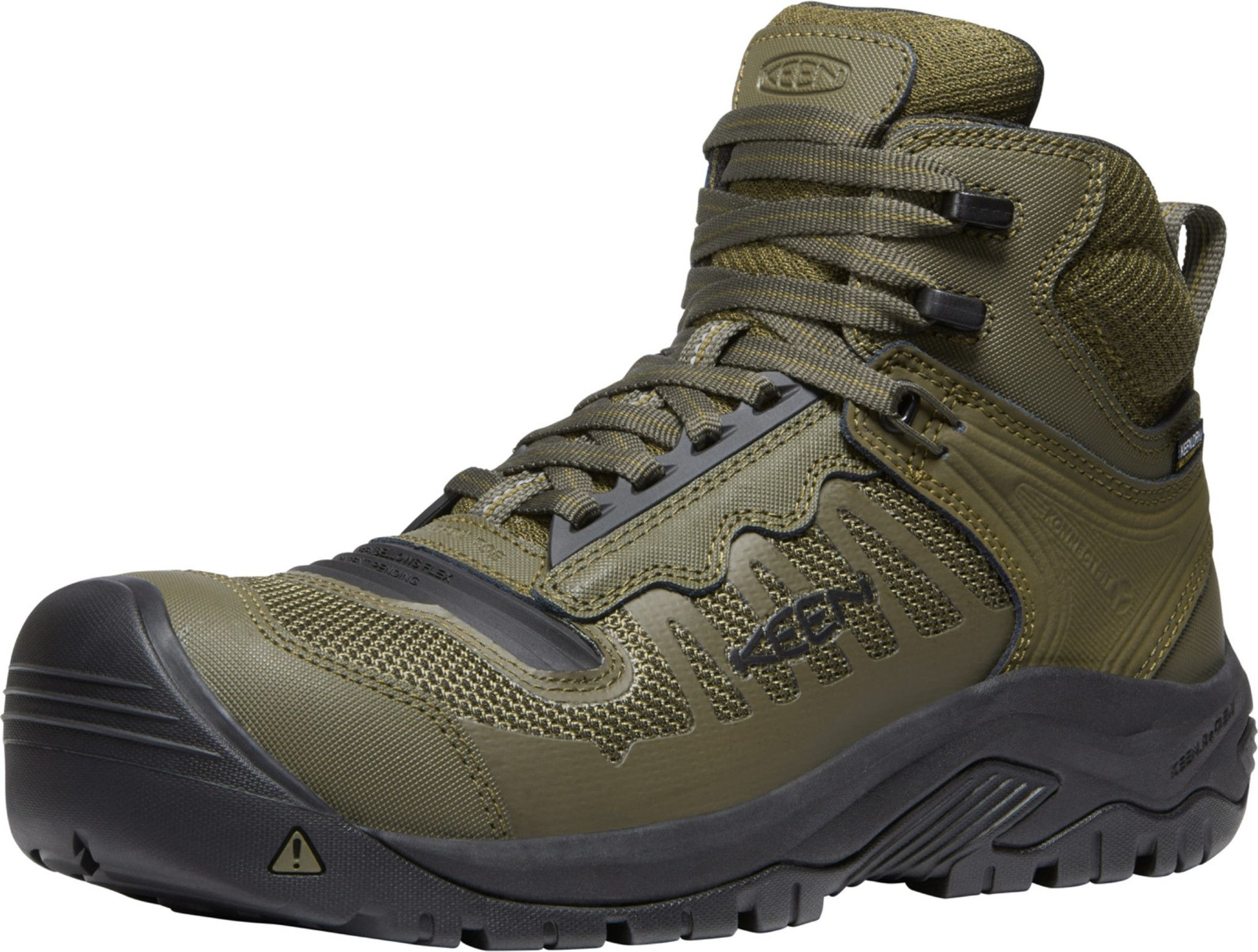 KEEN Utility Men's Reno Composite Toe Composite Plate Mid Height Hikers ...