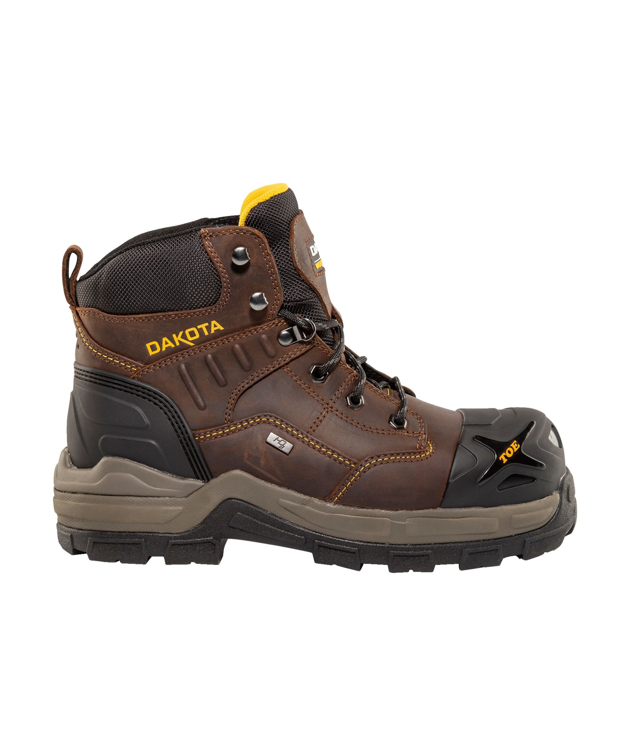 Dakota WorkPro Series Men's ICEFX® 6 Inch Steel Toe Steel Plate X-Toe ...