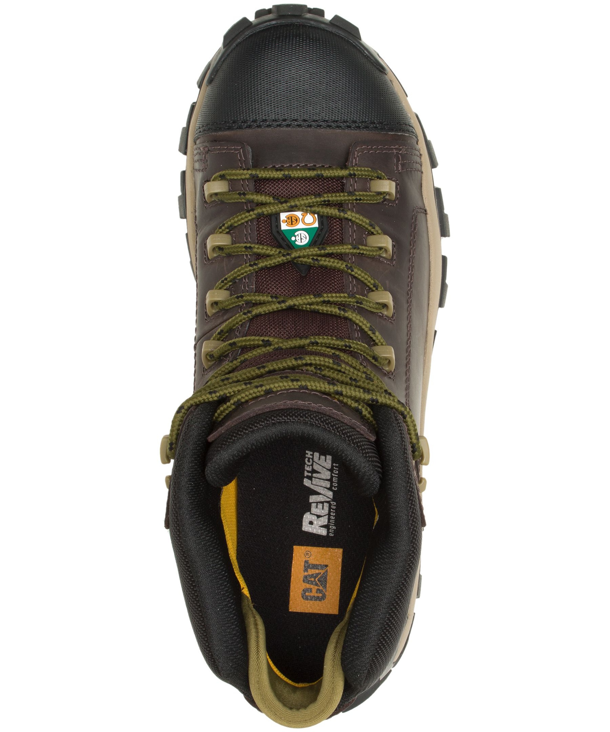 CAT Men's Invader Composite Toe Composite Plate Waterproof Hiker Work ...