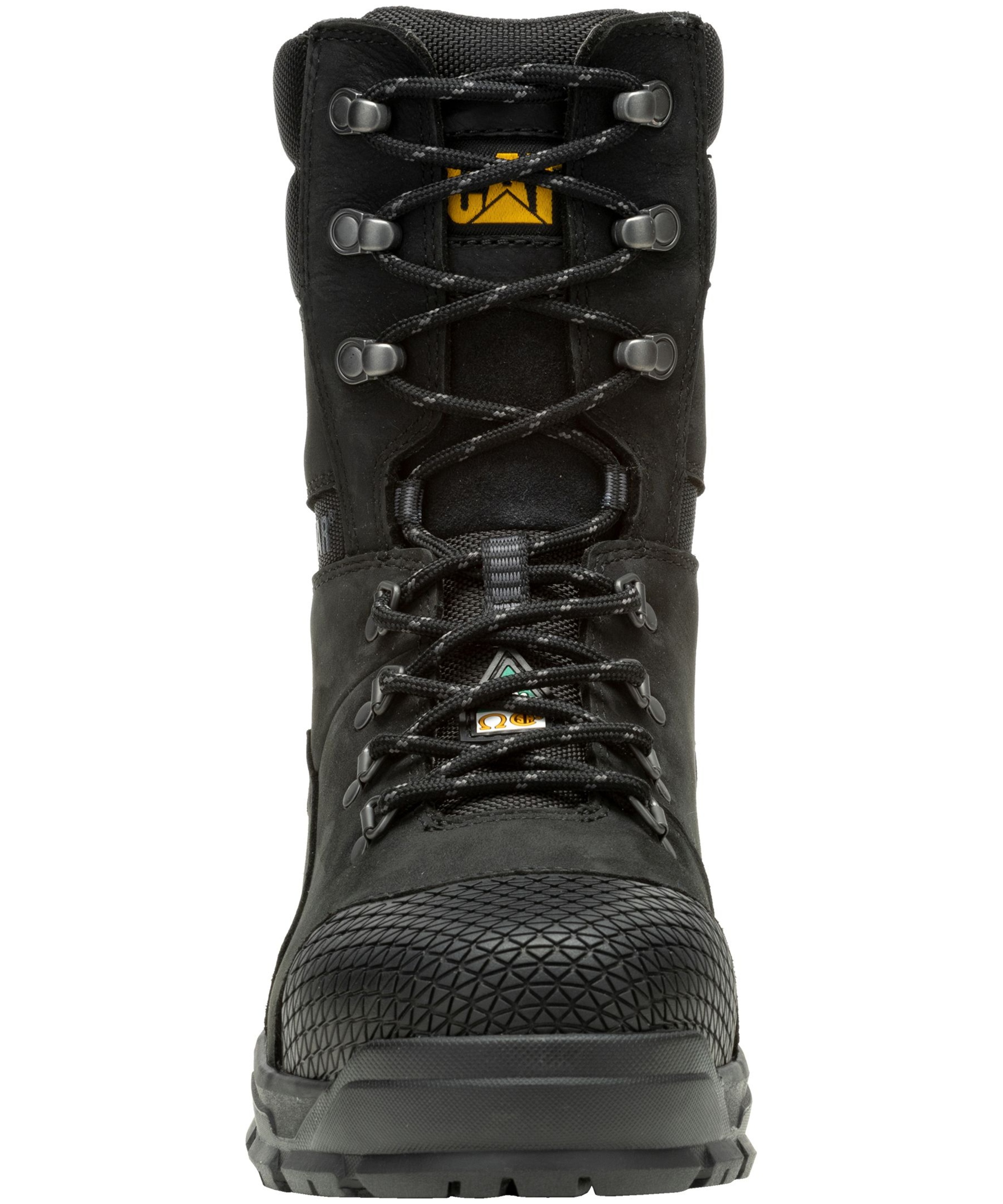 CAT Men's Accomplice 8 Inch Steel Toe Steel Plate Waterproof Work Boot ...