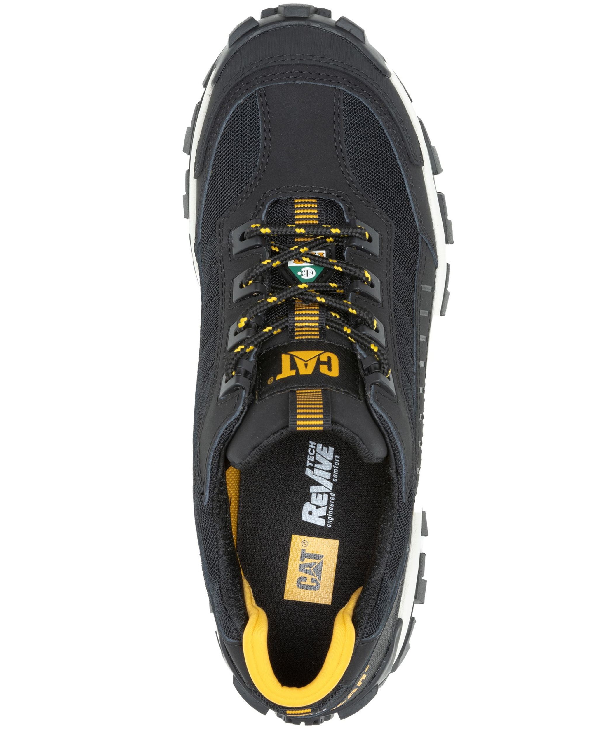 CAT Men's Invader Steel Toe Steel Plate Slip Resistant Work Shoes | Mark's