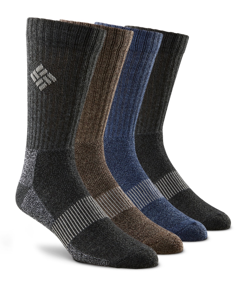 Columbia Men's 4 Pack Outdoor Thermal Boot Sock | Marks