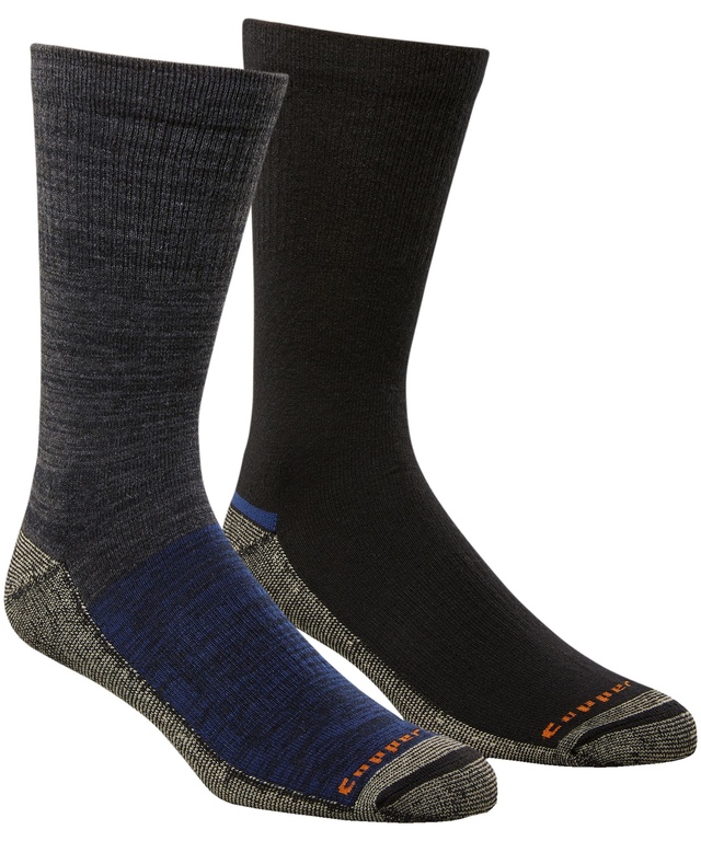 Copper Sole Mens 2 Pack Outdoor Moisture Guard Technology Light