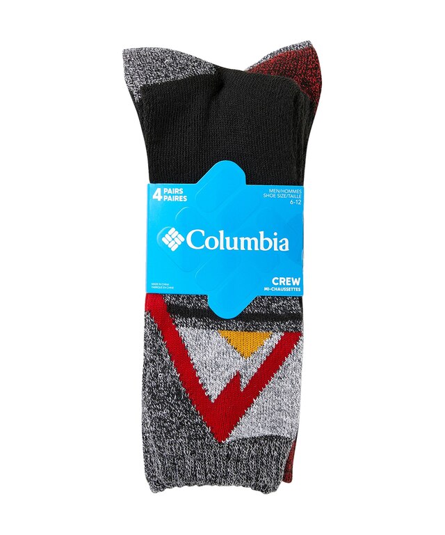 Columbia Men's 4-Pack Moisture Control Boot Socks | Marks