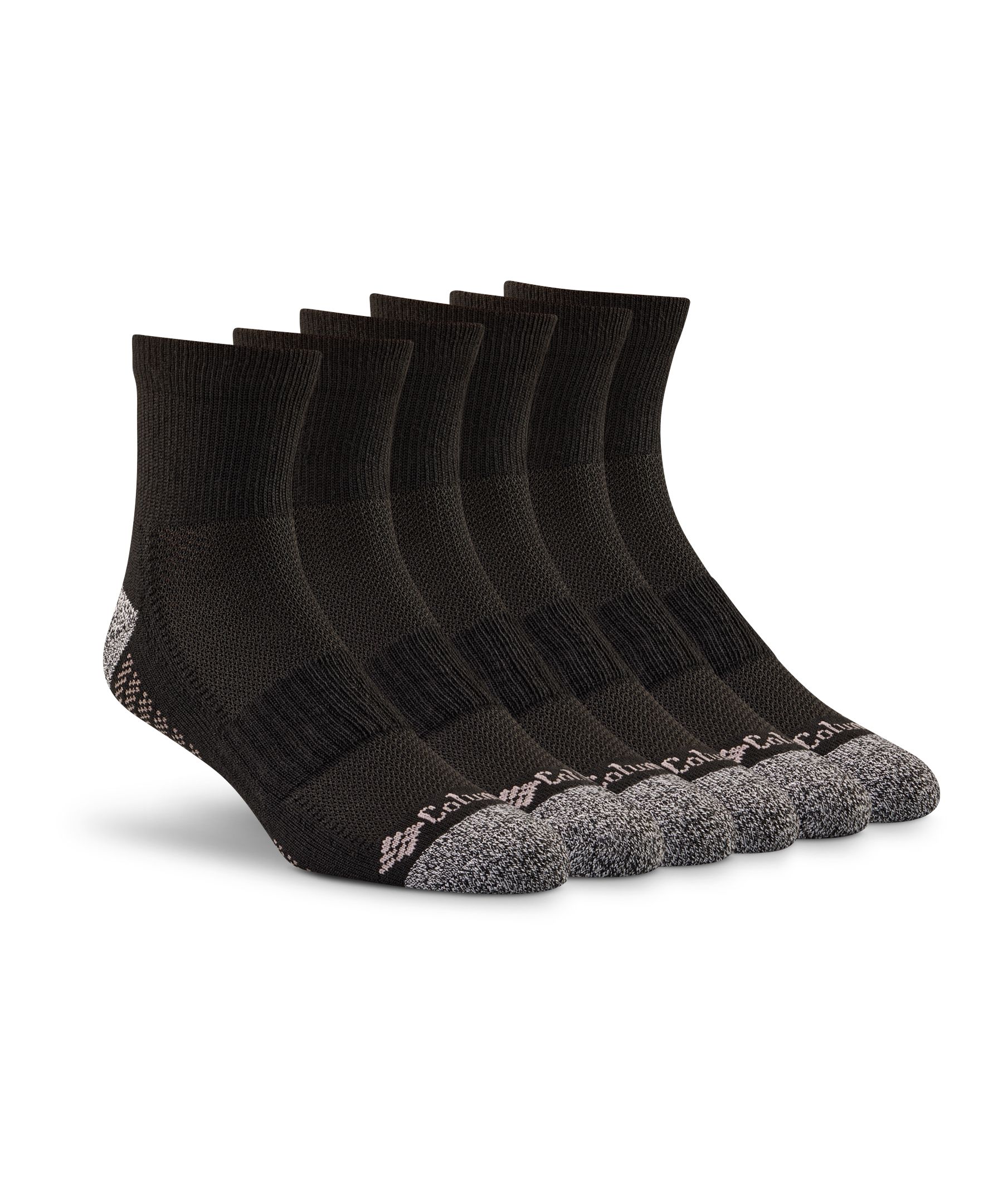 Columbia Men's Quarter Crew Sport Socks, 6 Pack | Mark's