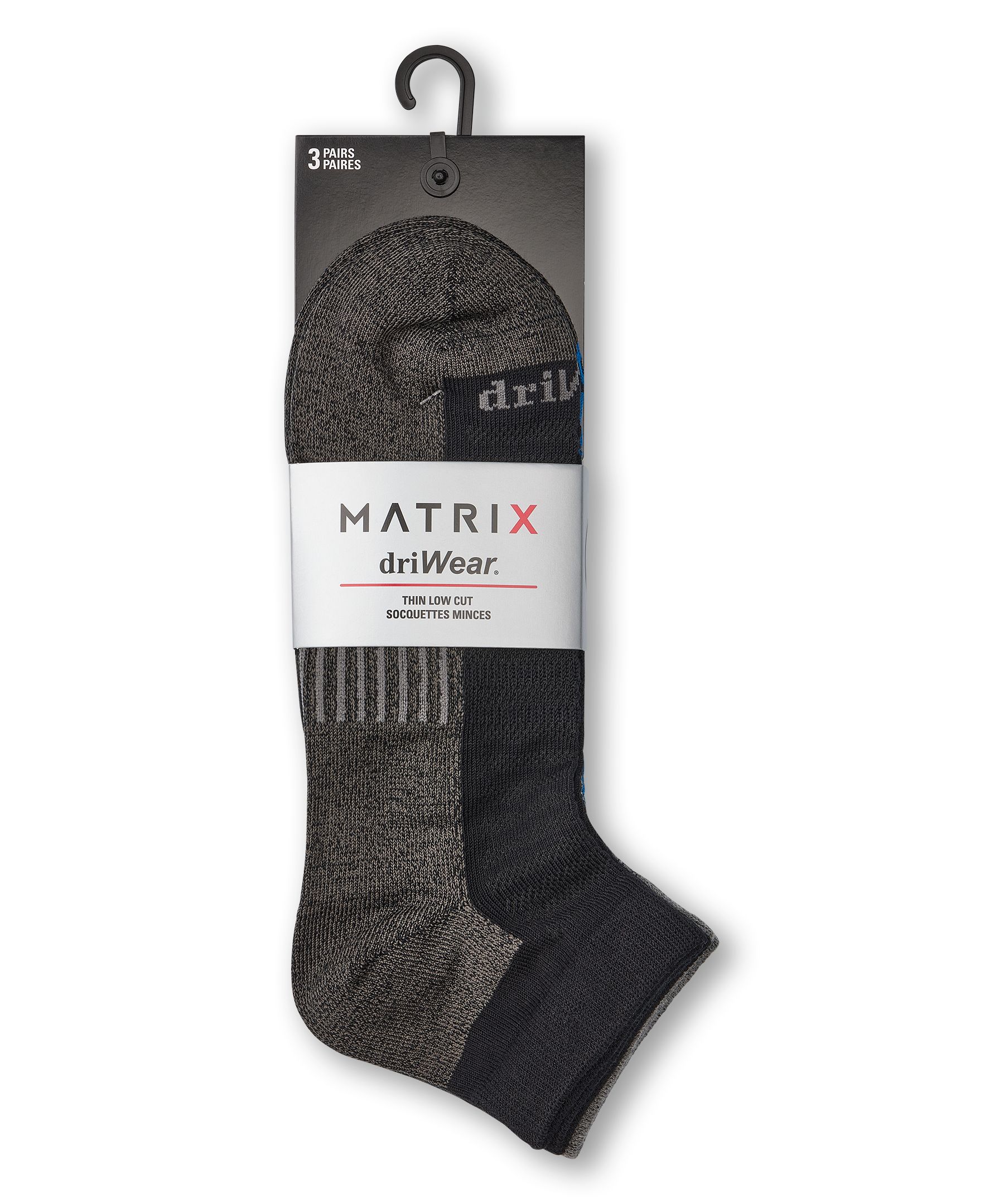 Matrix Men's driWear™ Tech Low Cut Sport Socks, 3 Pack | Mark's