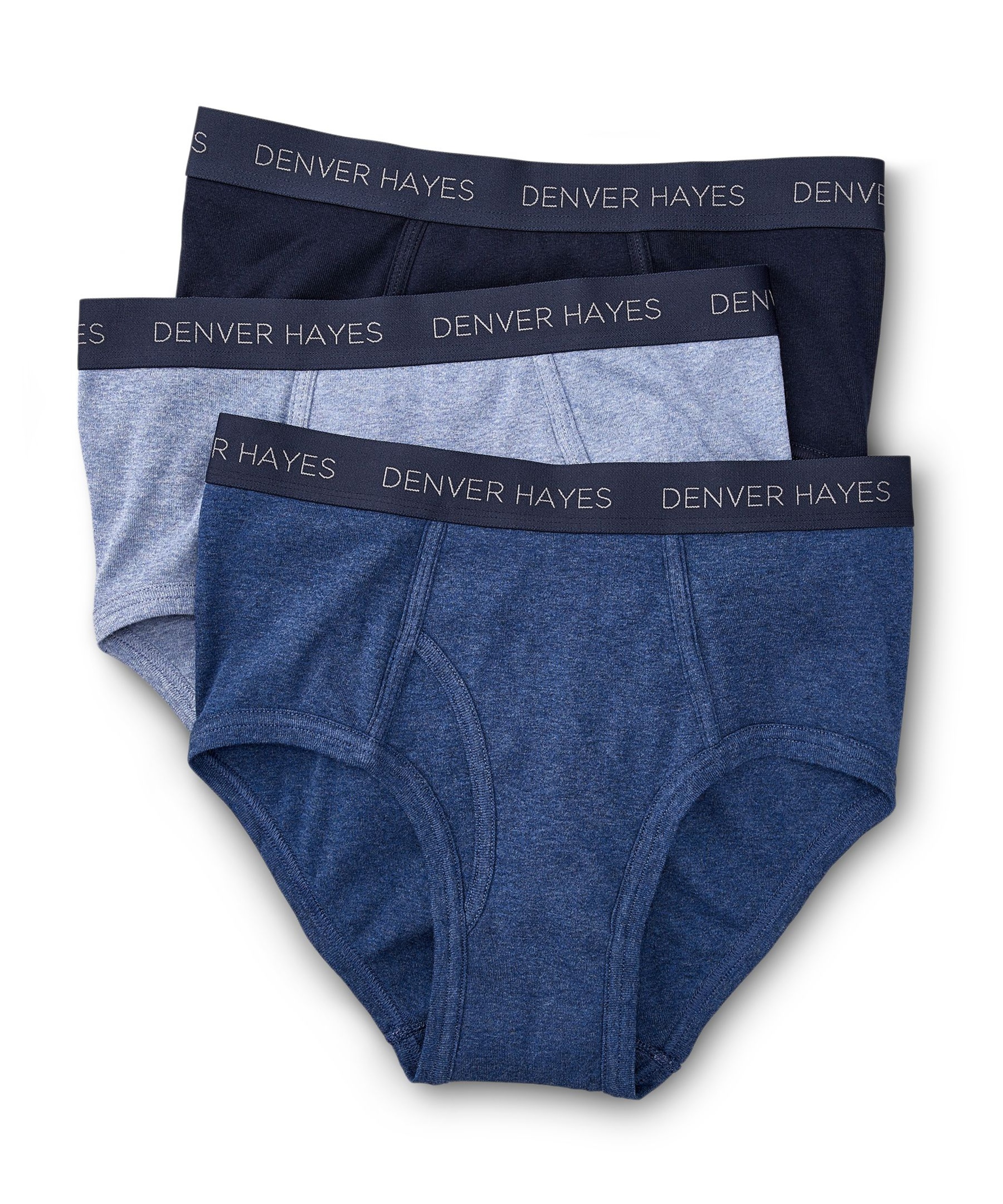 Denver Hayes Men's Classic 3 Pack Underwear Basic Briefs | Marks