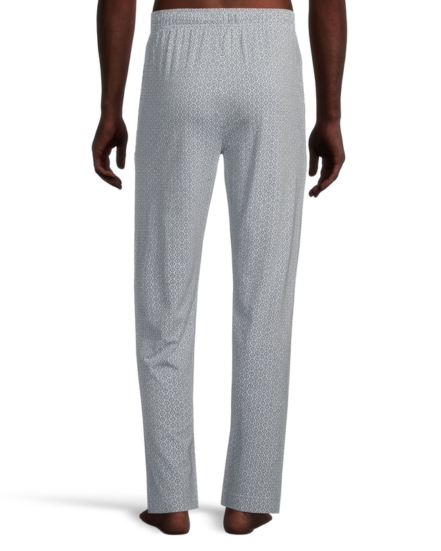 Men's Jersey Print Elastic Waist Lounge Pants | Marks