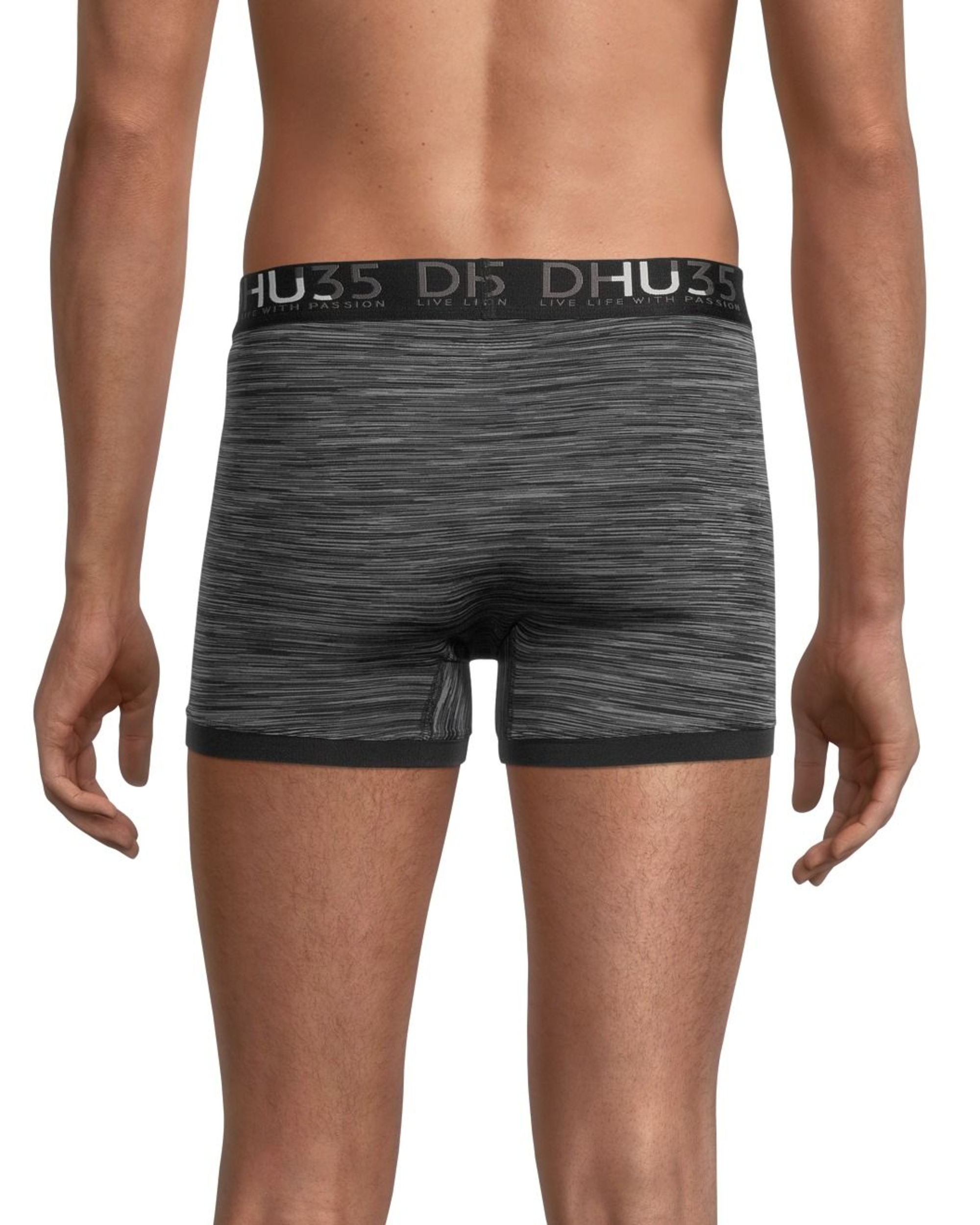 Denver Hayes Men's 3 Pack Fashion Microfiber Heat Press Trunk Brief ...