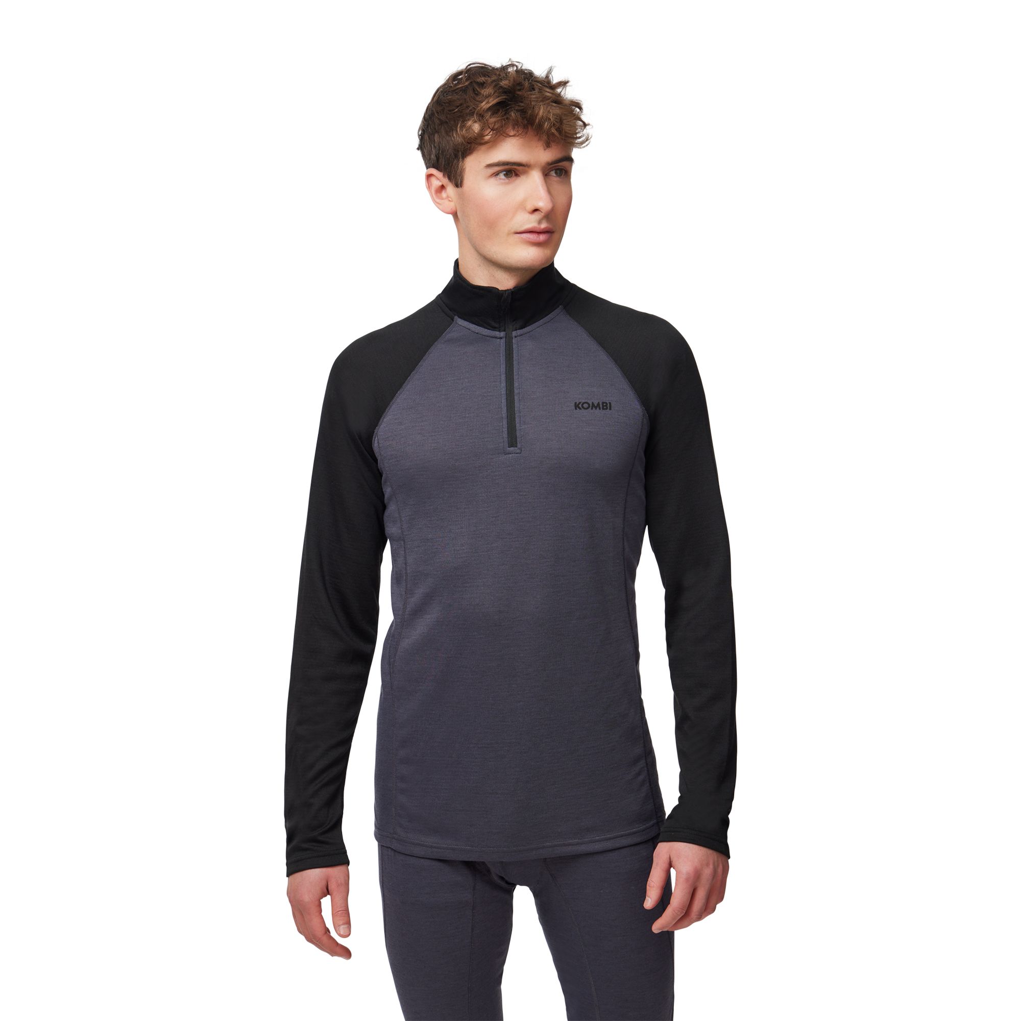 Kombi Men's Merino Blend Baselayer Zip Top | Mark's