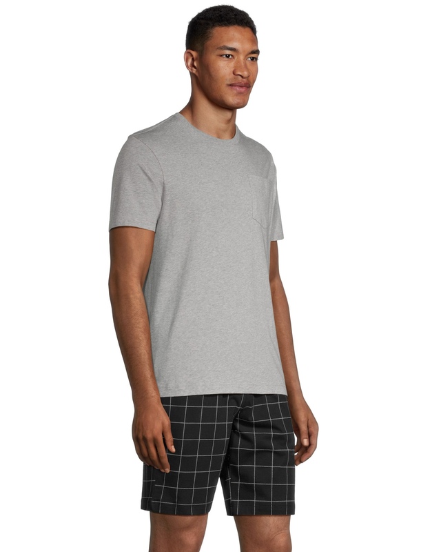 Denver Hayes Men's Cotton Jersey Short and T Shirt Set | Mark's