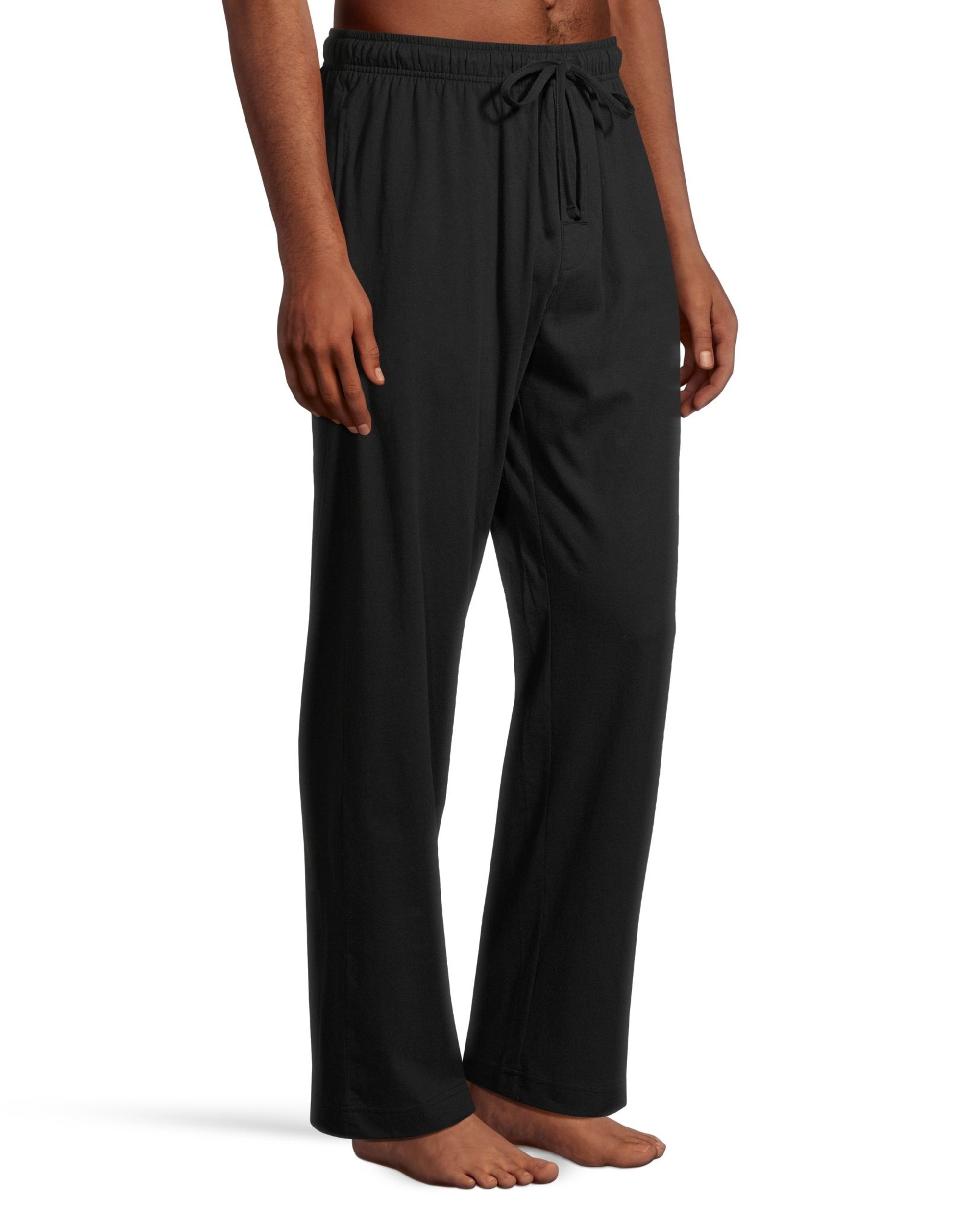 Men's Jersey Lounge Pants With Elastic Waistband and Drawstring | Mark's