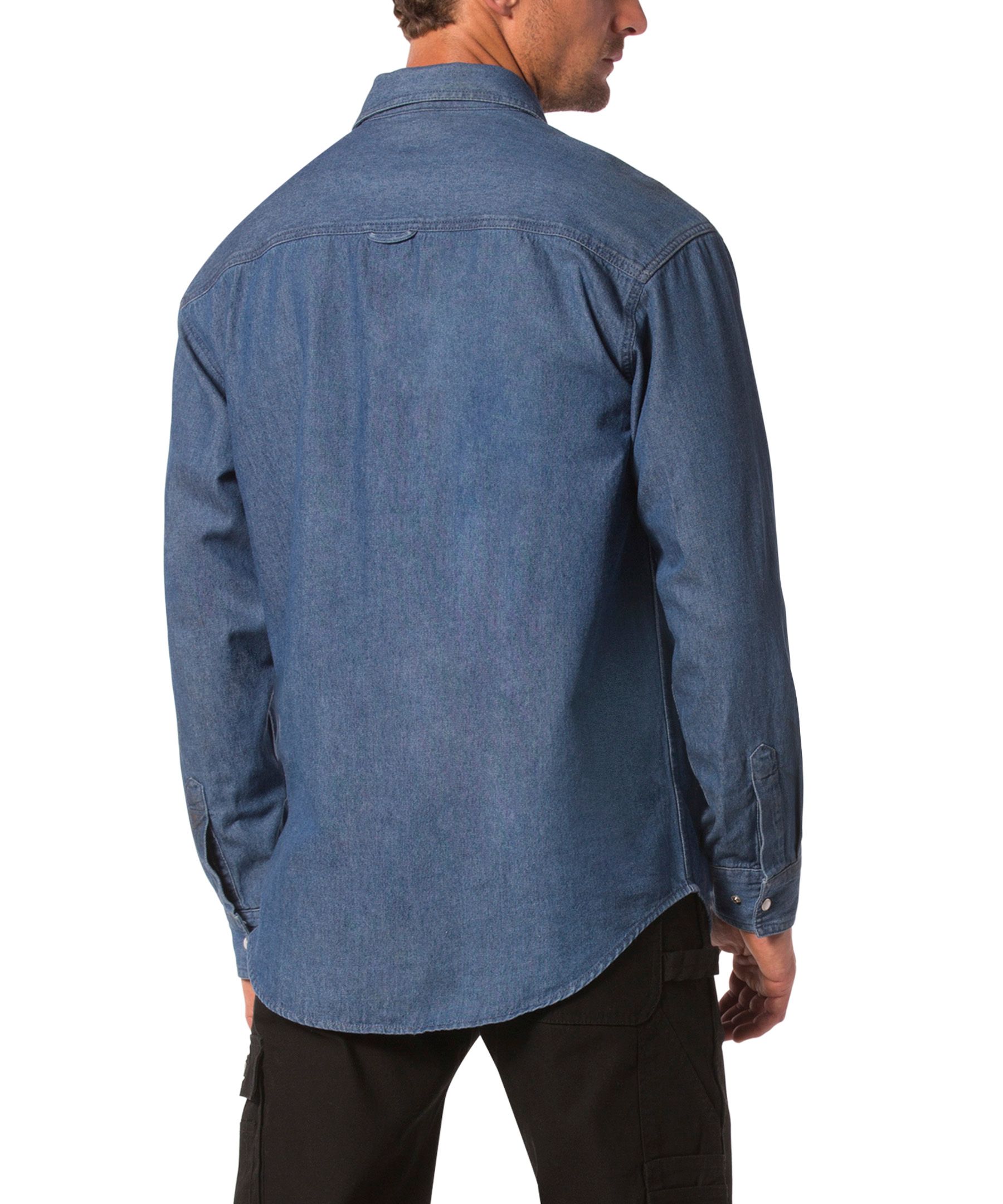 Dakota WorkPro Series Men's Snap Front Denim Work Shirt | Marks