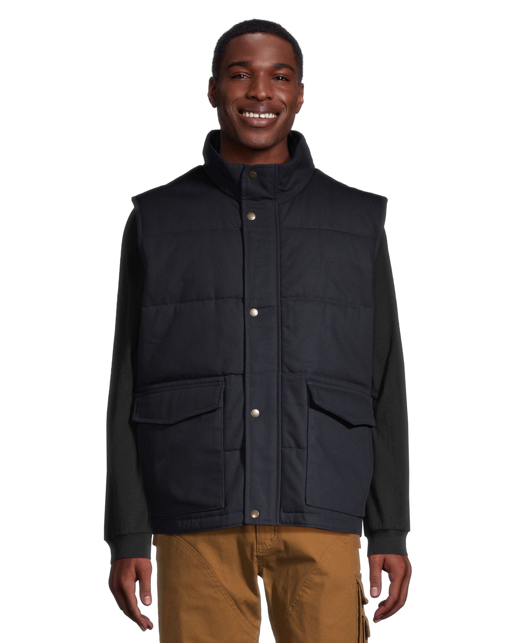 Dakota WorkPro Series Men's Quilted Insulated Duck Work Vest | Marks