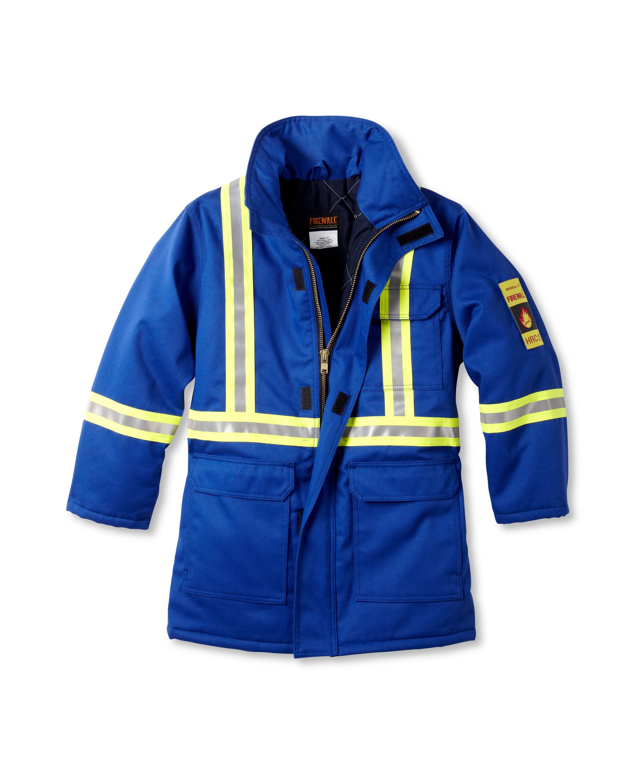 FireWall Workwear Men's FR Striped Insulated Parka Jacket | Mark's