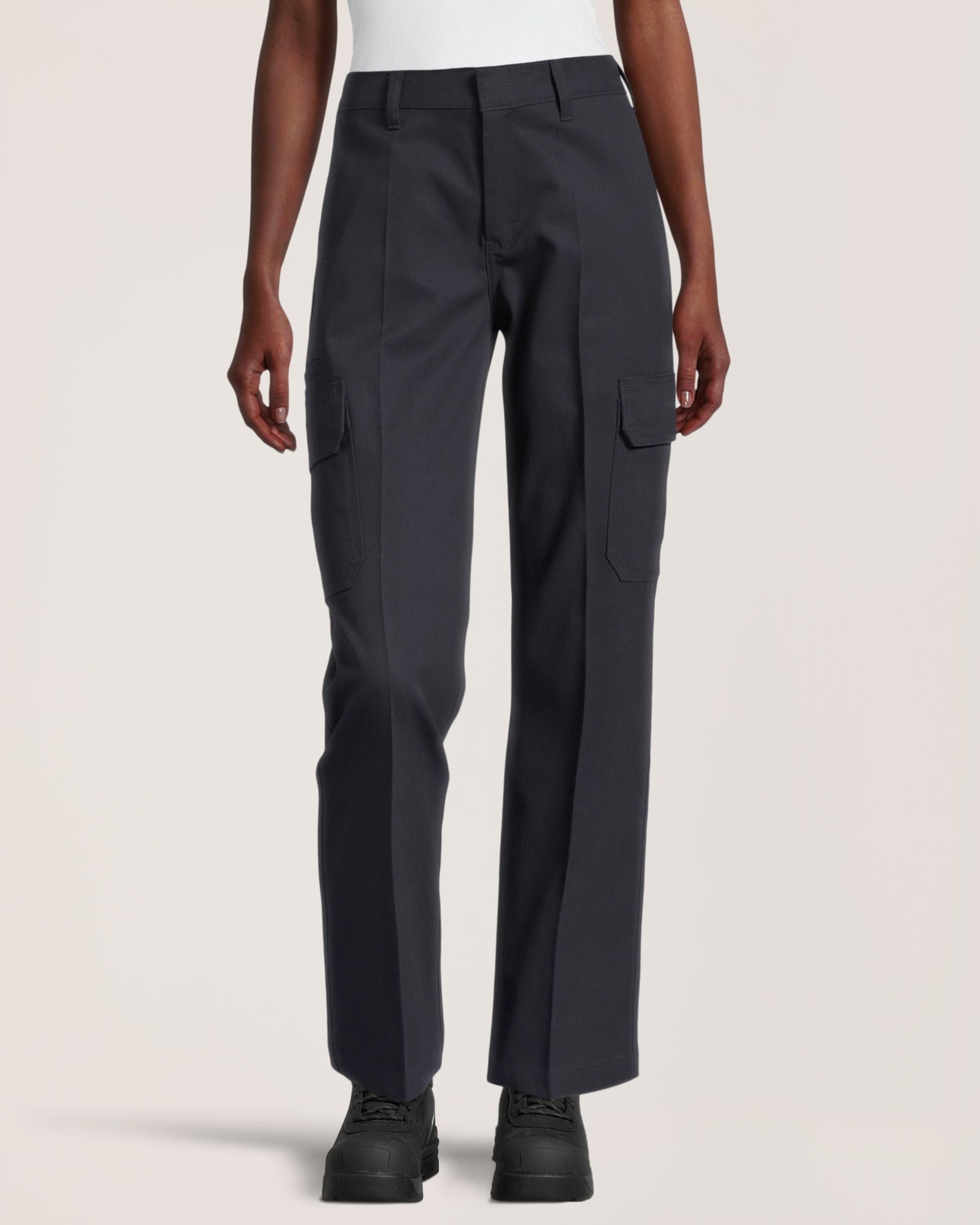 Dakota Workpro Series Womens Stretch Polycotton Cargo Work Pants Marks
