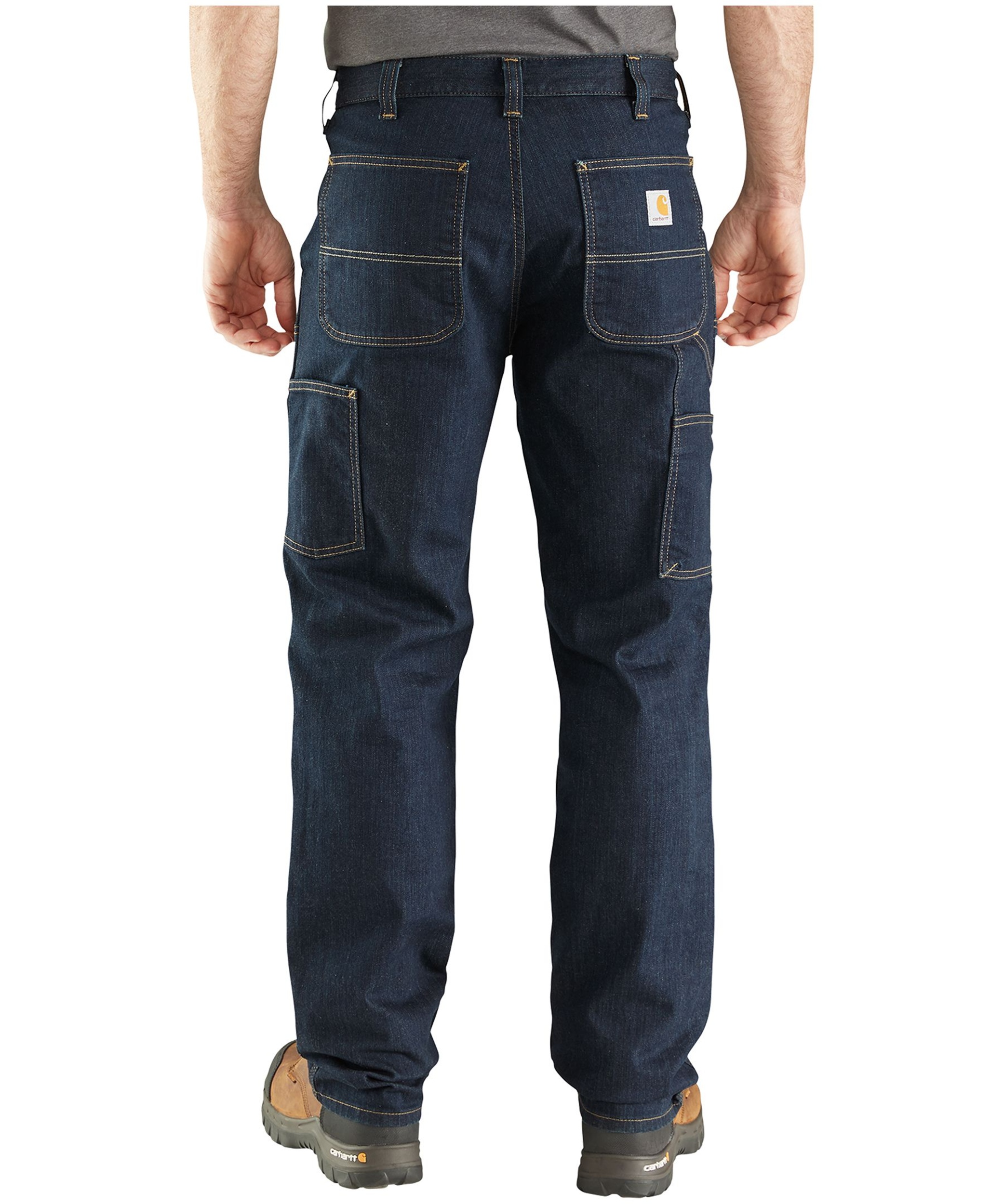 Carhartt Men's Relaxed Straight Rugged Flex® Double-Front Denim ...