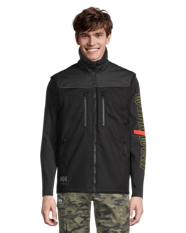 Veste de travail doublée en molleton Oxford pour hommes, Helly Hansen ...