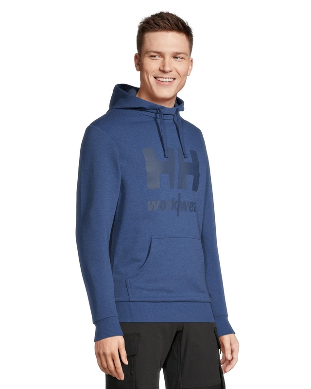 Helly Hansen Workwear Men's Kangaroo Pocket Fleece Pullover Work Hoodie ...