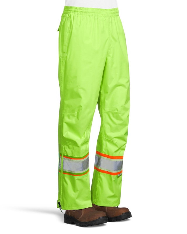 Dakota Workpro Series Mens Vizlite® Class 2 Lined 150d Ripstop Elastic Waist Pants Marks