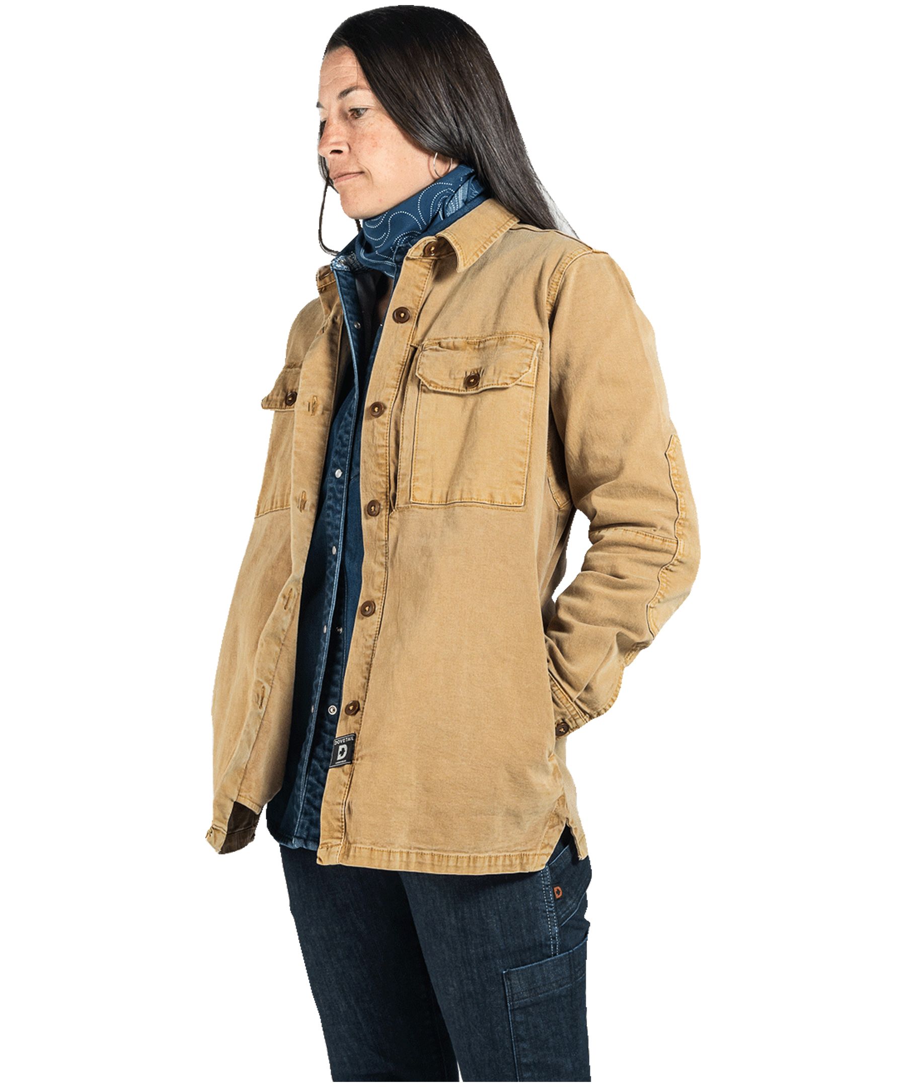 Dovetail Women's Oahe Oversized Girlfriend Fit Work Jacket | Mark's