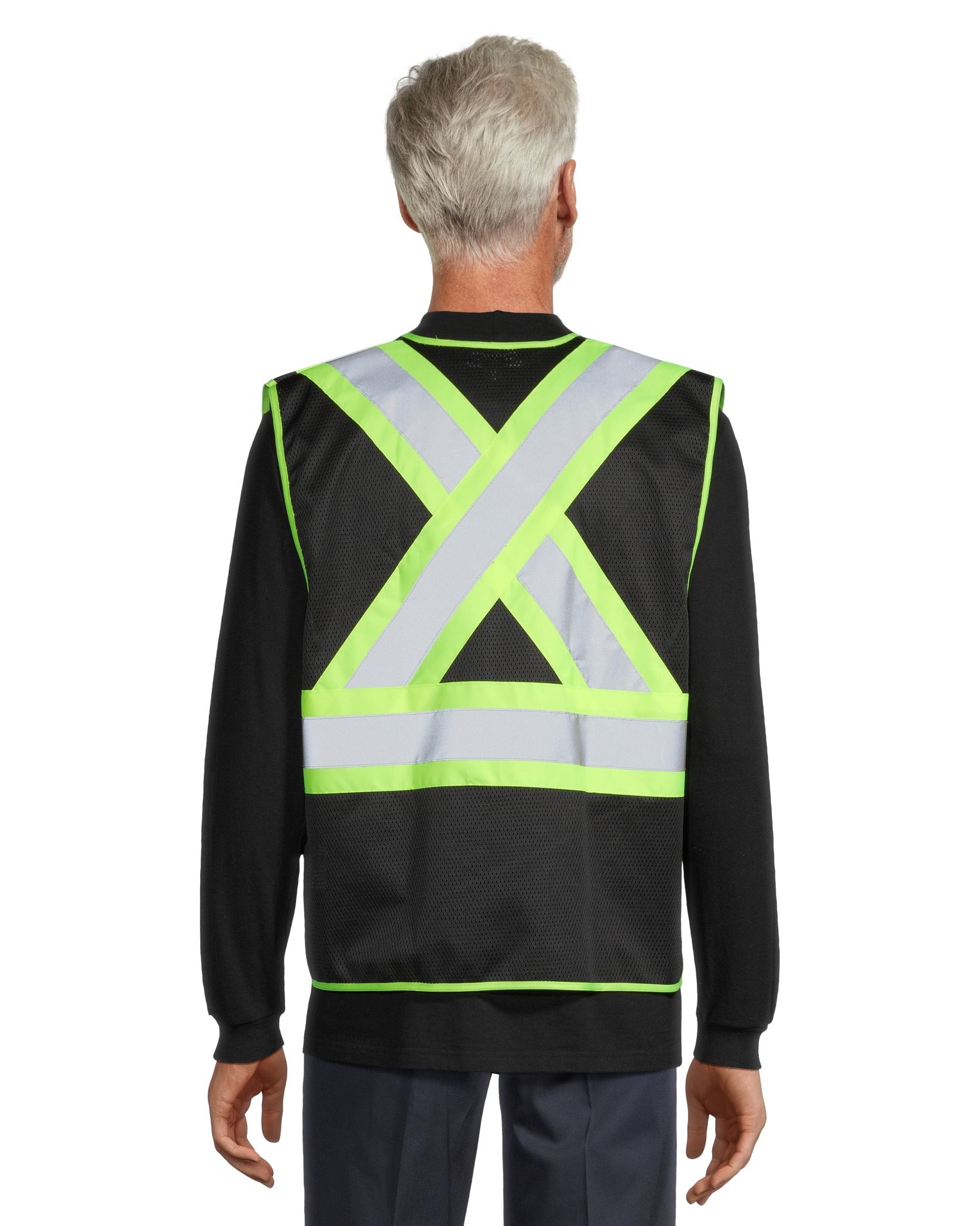 Aggressor Class 1 Hi-Vis Safety Vest | Marks