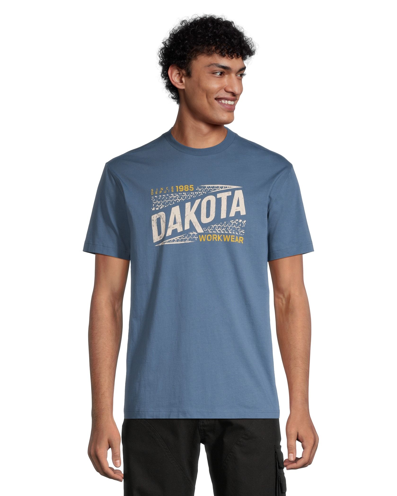 Dakota WorkPro Series Men's Tread Mark Logo Cotton T Shirt | Mark's