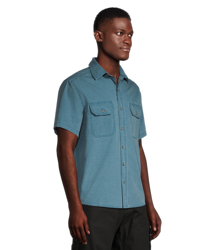 Dakota WorkPro Series Men's Pigment Dyed Cotton Short Sleeve Work Shirt ...