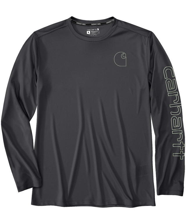 Carhartt Men's Force Sun Defender Long Sleeve T Shirt | Marks