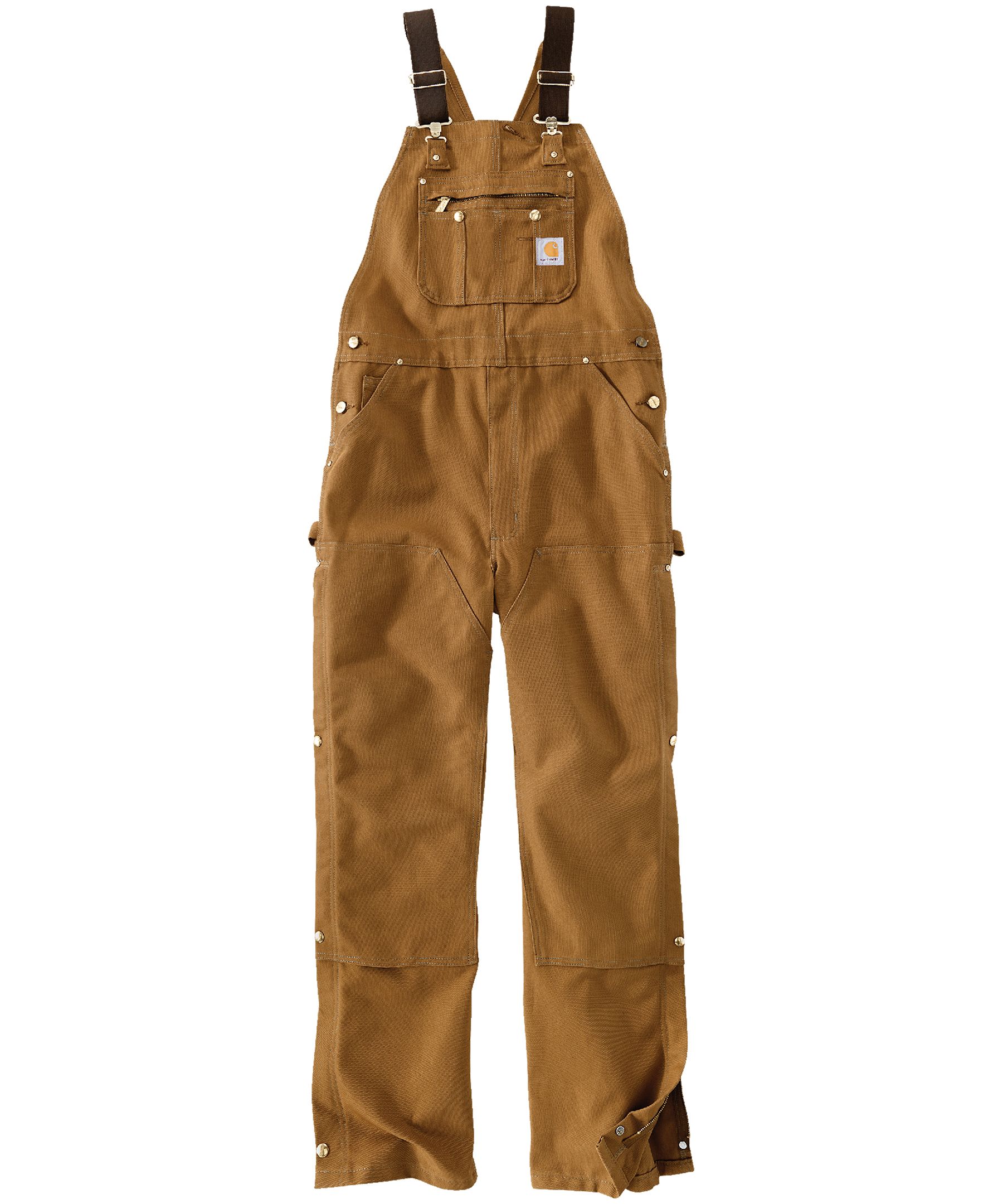 Carhartt Men's Loose Fit Firm Duck Bib Overalls | Mark's