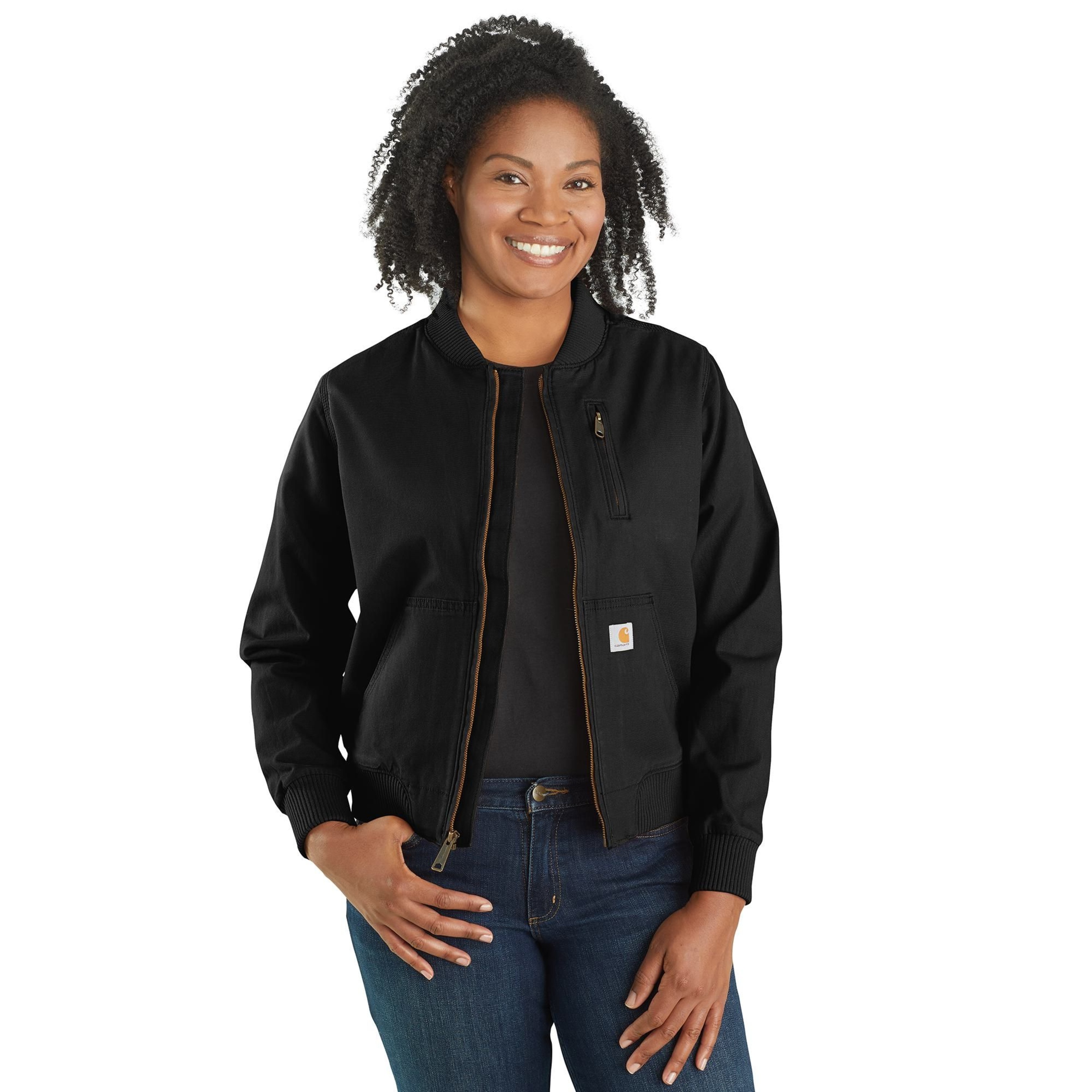 Carhartt Women's Canvas Bomber Jacket | Mark's