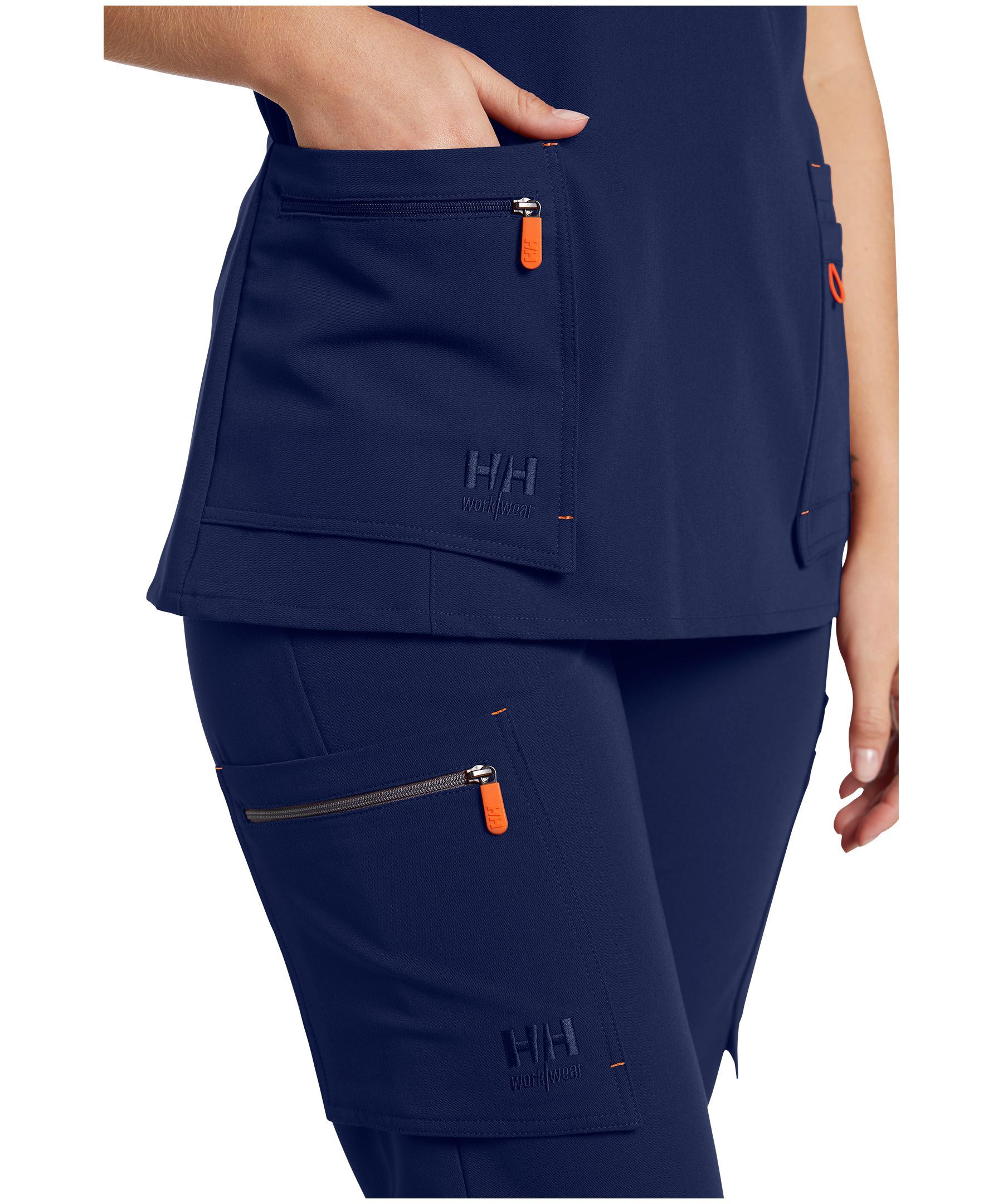 Haut d'uniforme médical extensible Helly Hansen Workwear à manches ...
